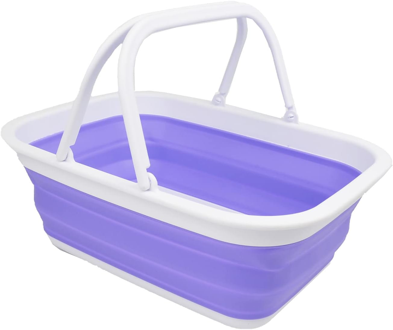 SAMMART Collapsible Tub with Handle 9.2L (2.37Gallon) - Portable ...