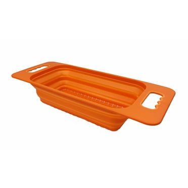 Dreamroo Adjustable Over-the-Sink Colander, Multi-Purpose Plastic ...