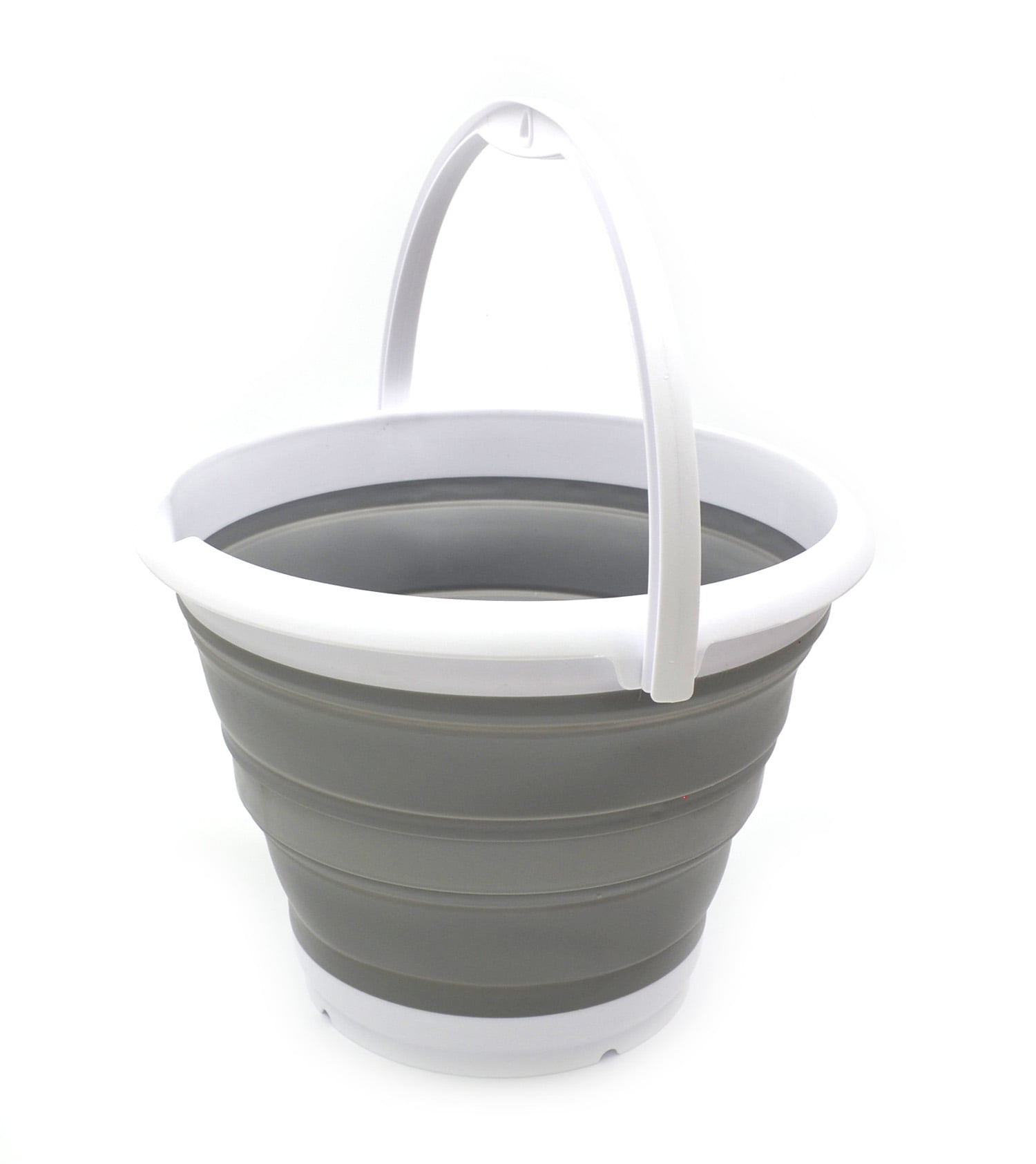 SAMMART Set of 2-10L (2.64Gallon) Collapsible Fishing Bucket - Foldable ...