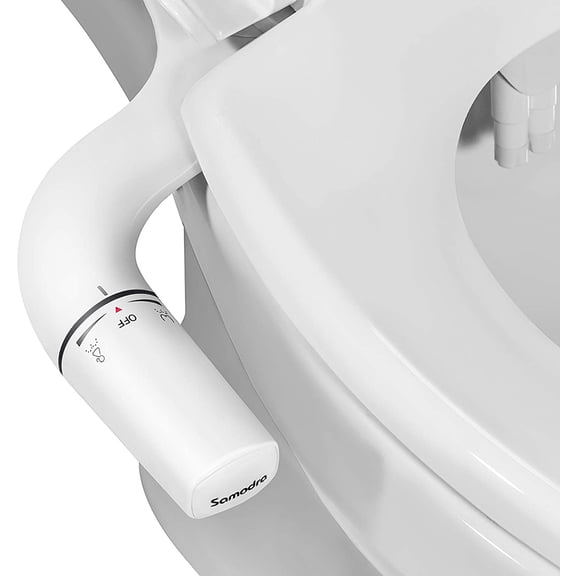 Atzeste Ultra-Slim Bidet, Non-Electric Dual Nozzle Feminine Wash Fresh ...
