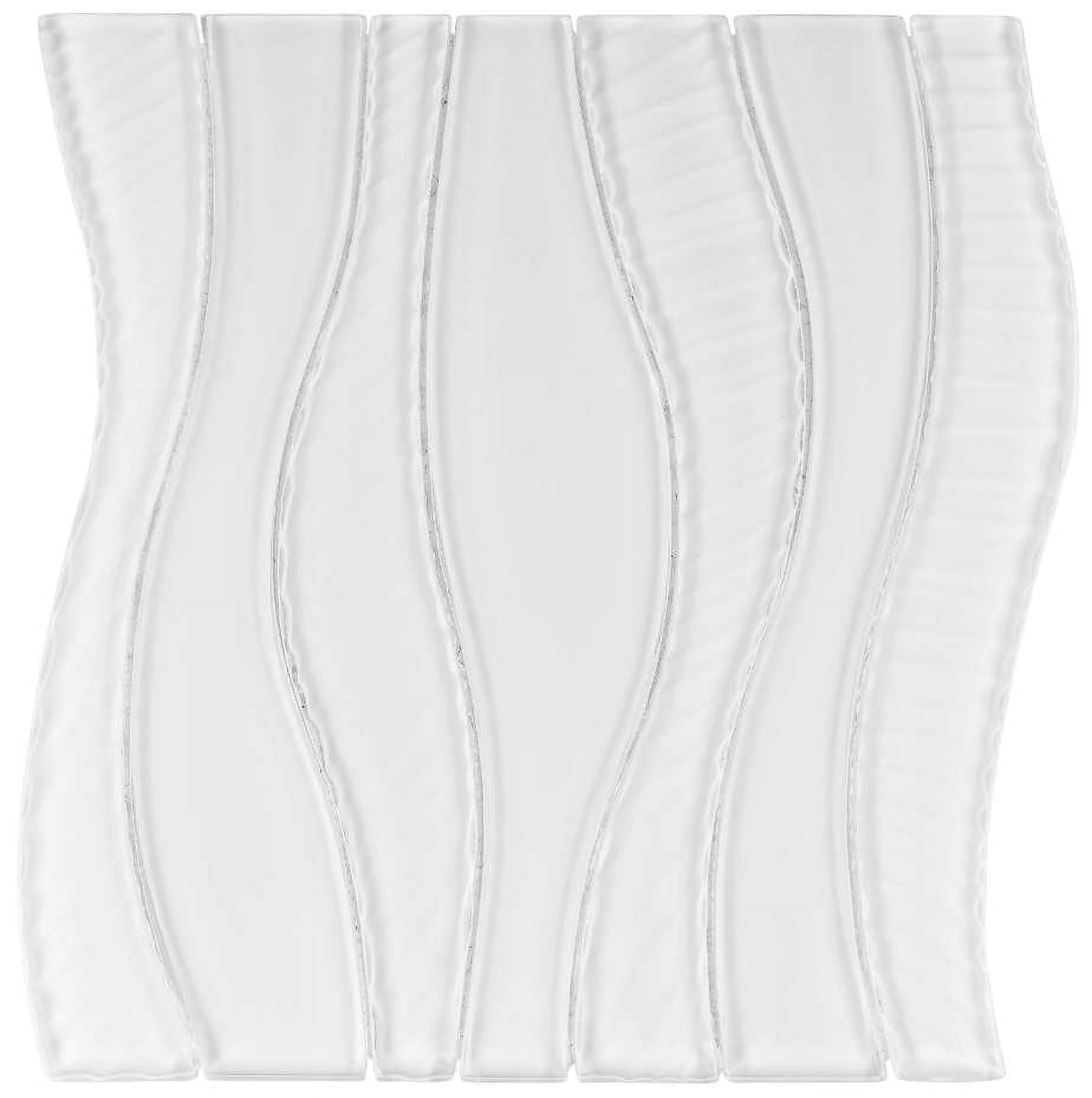 SAMPLE-Curvation Hourglass Gray 1-in. x 2-in. Novelty Polished Glass ...