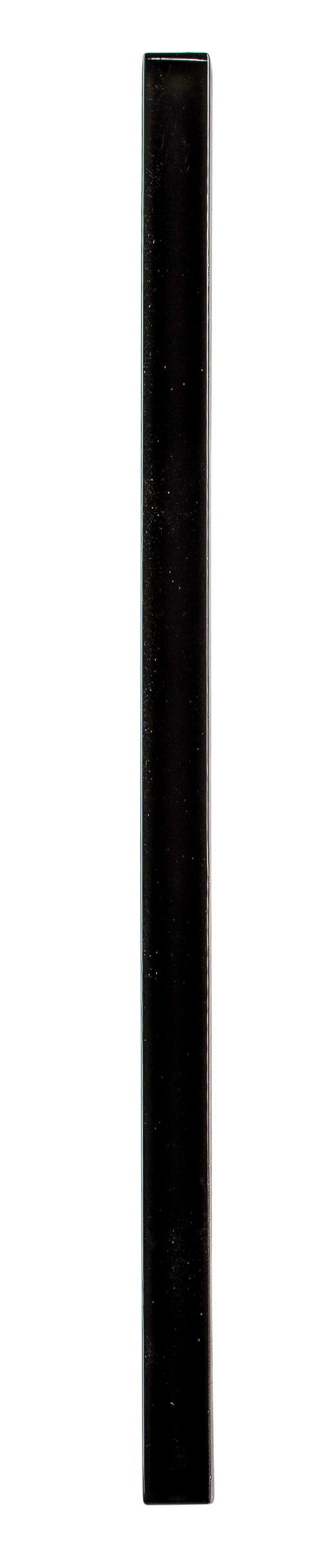 SAMPLE-Decora Barre Eboni Black 0.5-in. x 12-in. Pencil Liner Polished ...