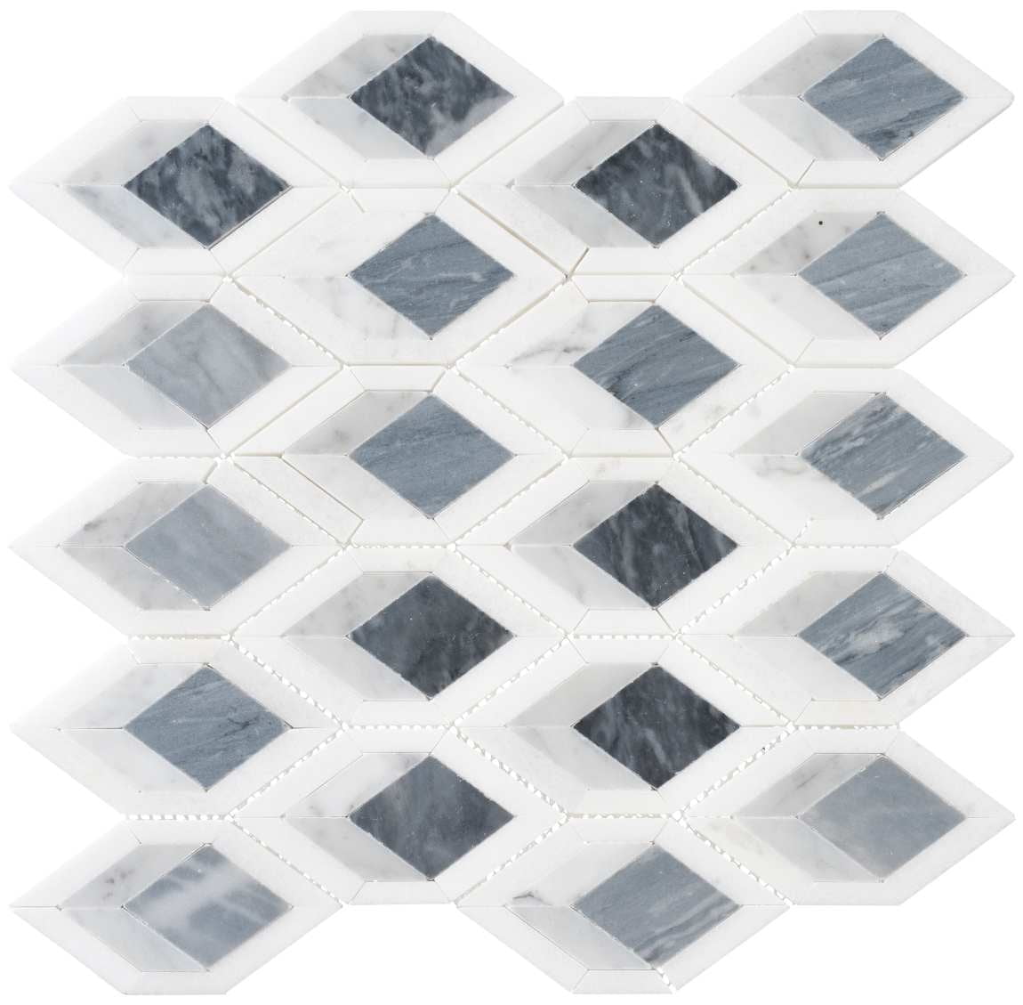 SAMPLE-Easton Cobalt Gray 3-in. x 5-in. Novelty Glossy Glass Natural ...