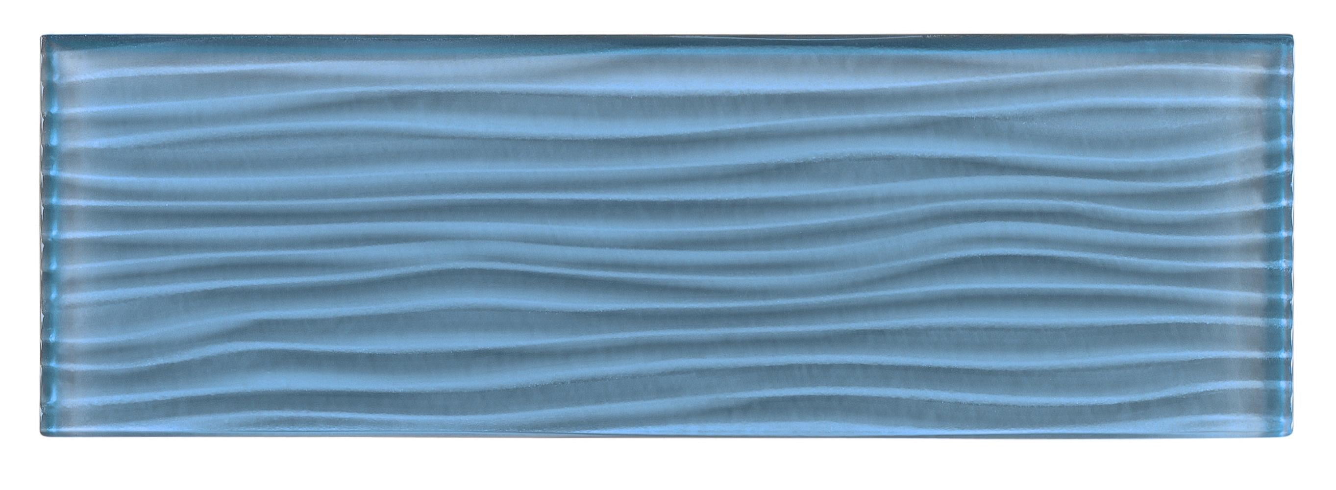 SAMPLE-Enchant-Parade Lore Blue 4-in. x 12-in. Textured Subway Polished ...