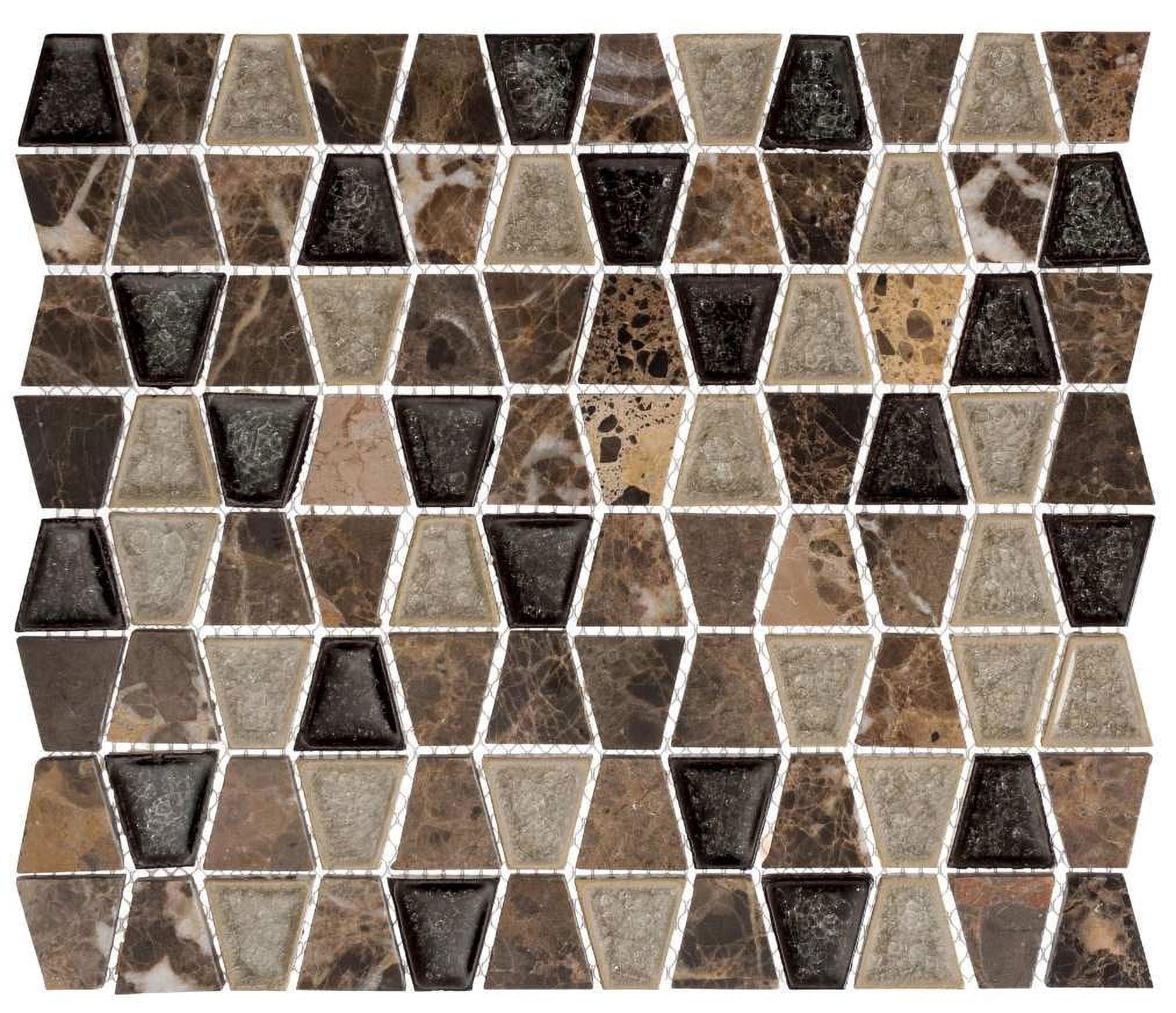 SAMPLE-Exploration Egypt Sphinx 1-in. Grid Mosaic Wall and Floor Tile ...