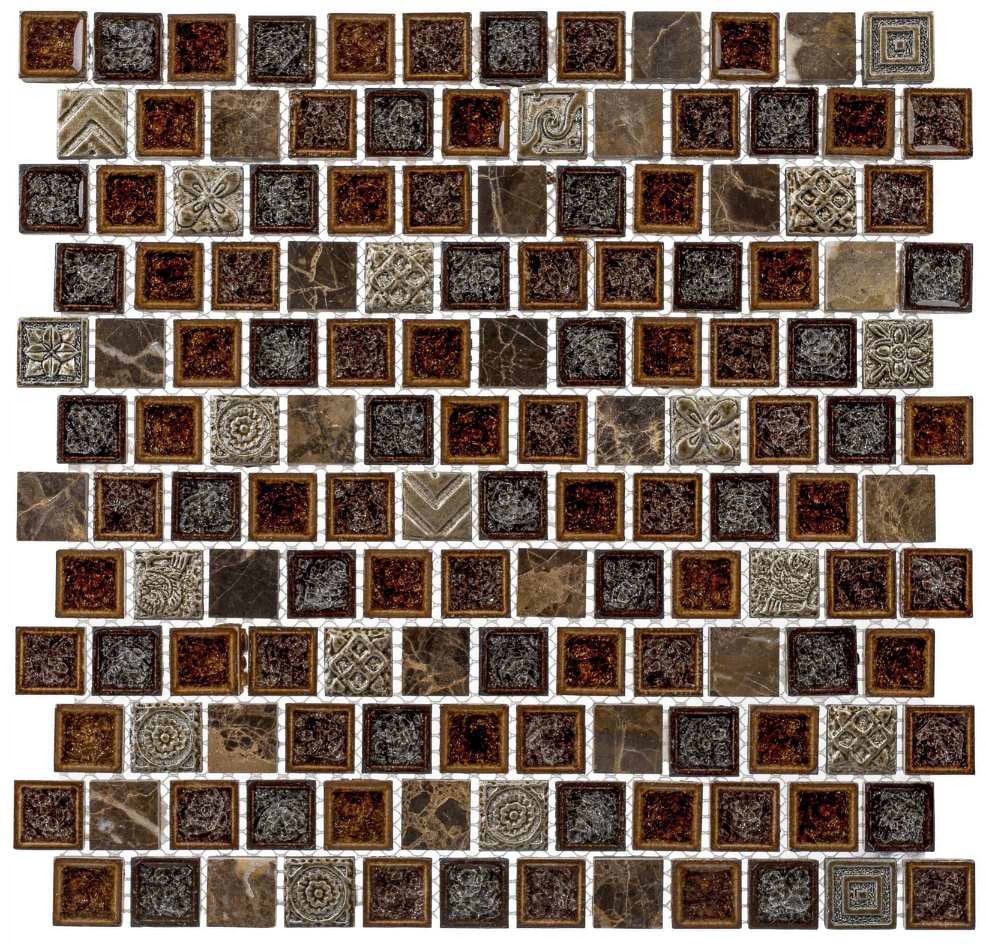 SAMPLE-Exploration Israel Jericho 1-in. Natural Stone Mosaic Tile ...