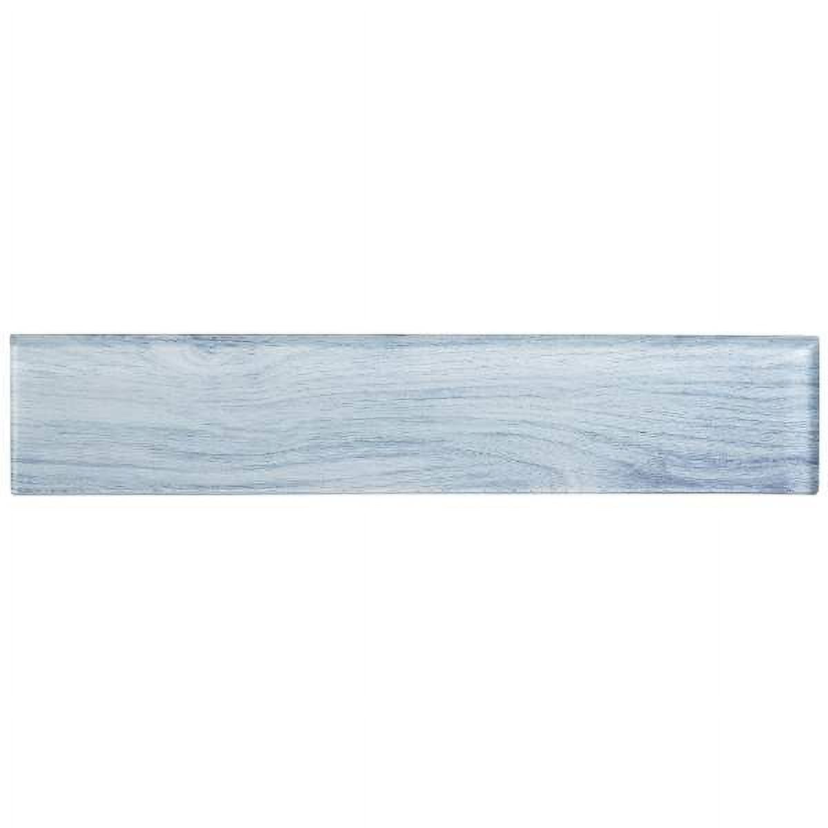 SAMPLE-Gudov 3" x 14" Glass Wood Look Subway Tile - Walmart.com