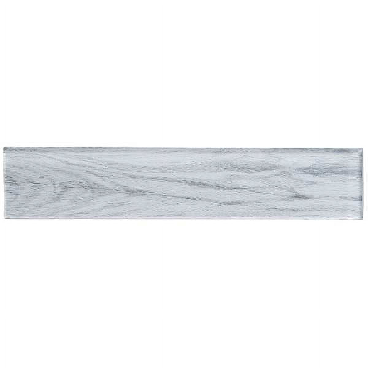 SAMPLE-Gudov 3" x 14" Glass Wood Look Subway Tile - Walmart.com
