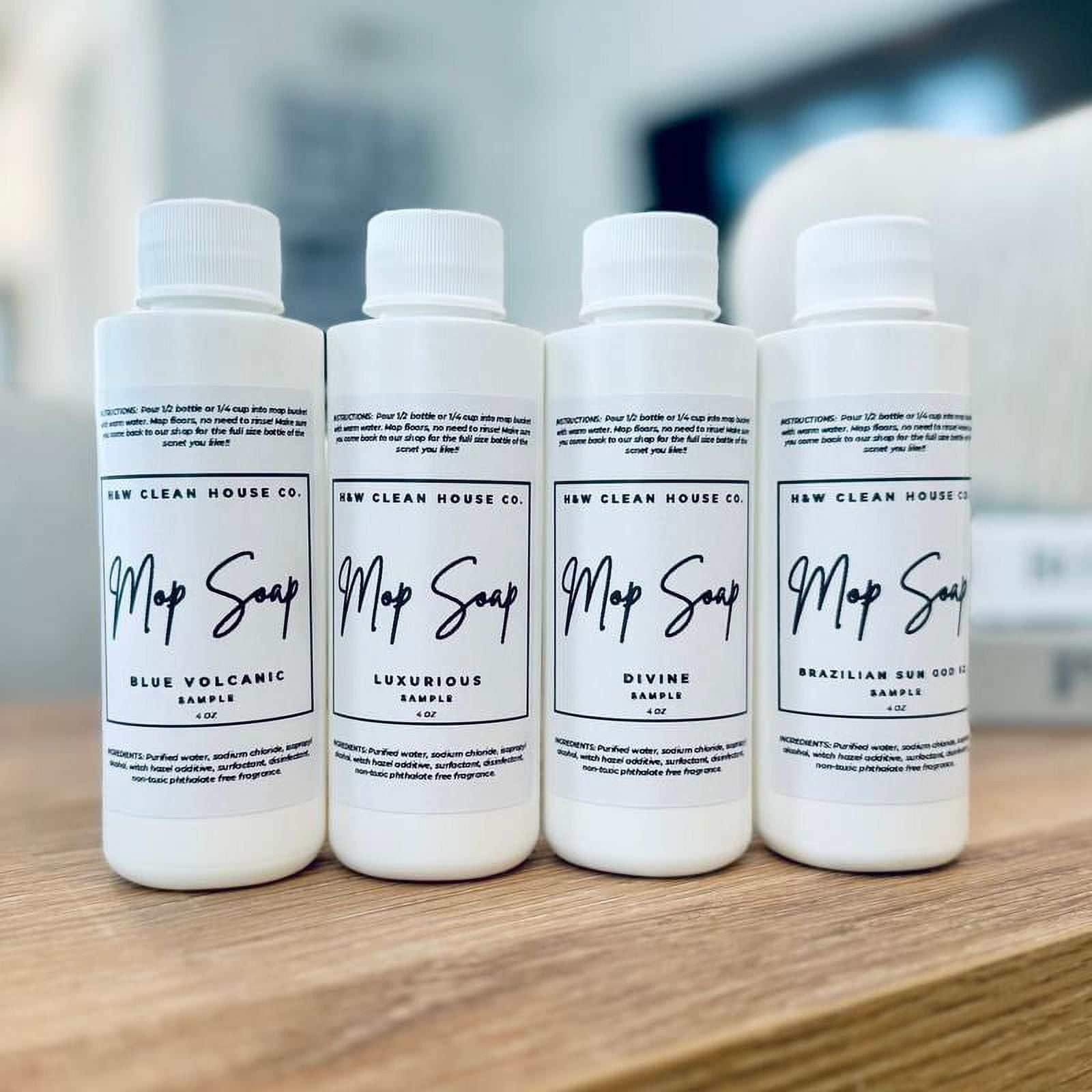 SAMPLE Mop Soap 4 Pack - 1 of Each Scent - Walmart.com