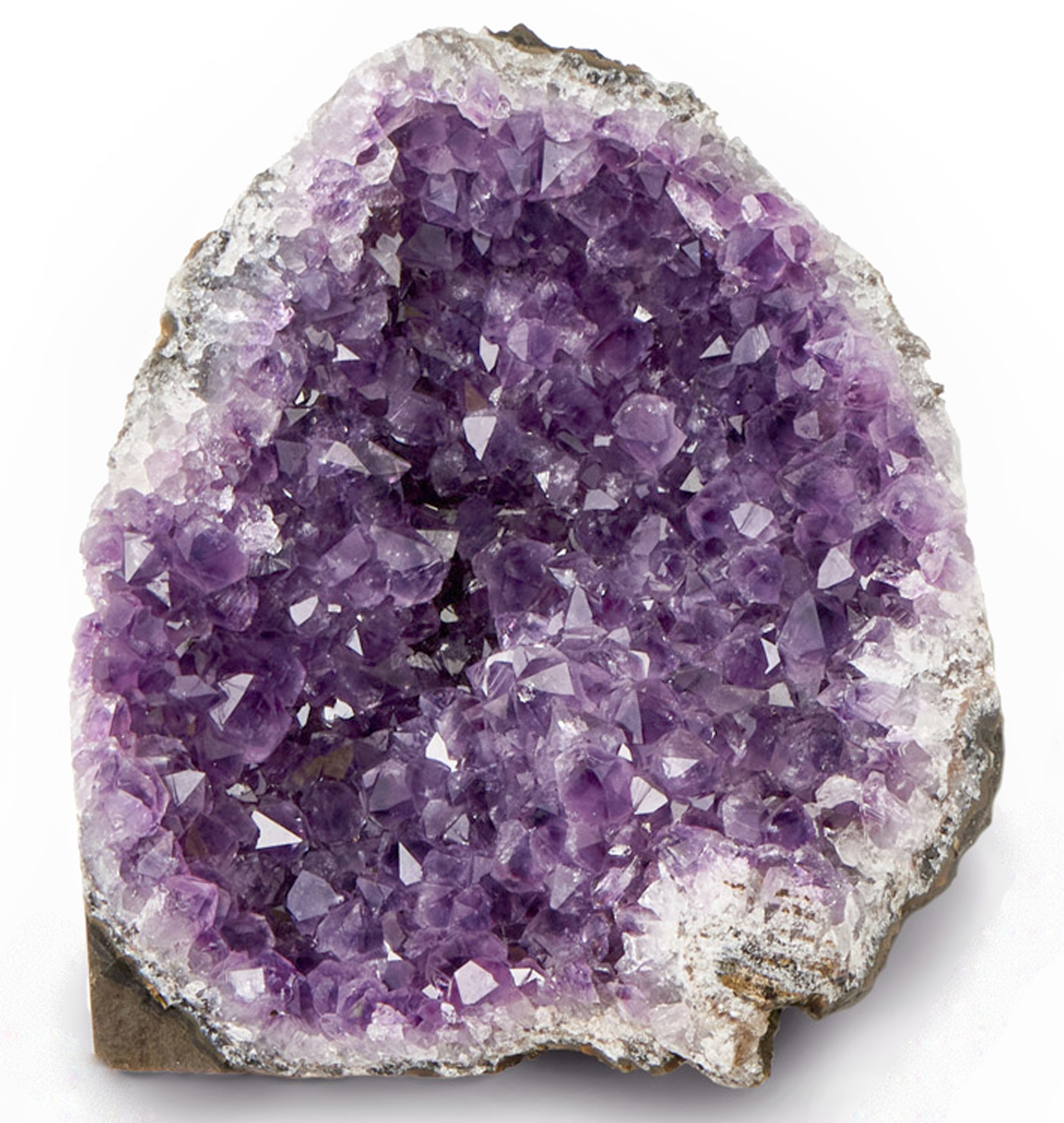 SAMSARI Natural Amethyst Crystal Geode From Uruguay – (5 to 6.5 Lb) - 6 ...