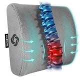 SAMSONITE Lumbar Support Pillow for Office Chair and Car Seat ...