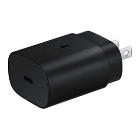 Samsung 25W USB-C Super Fast Charging Wall Charger, Detachable Cable ...