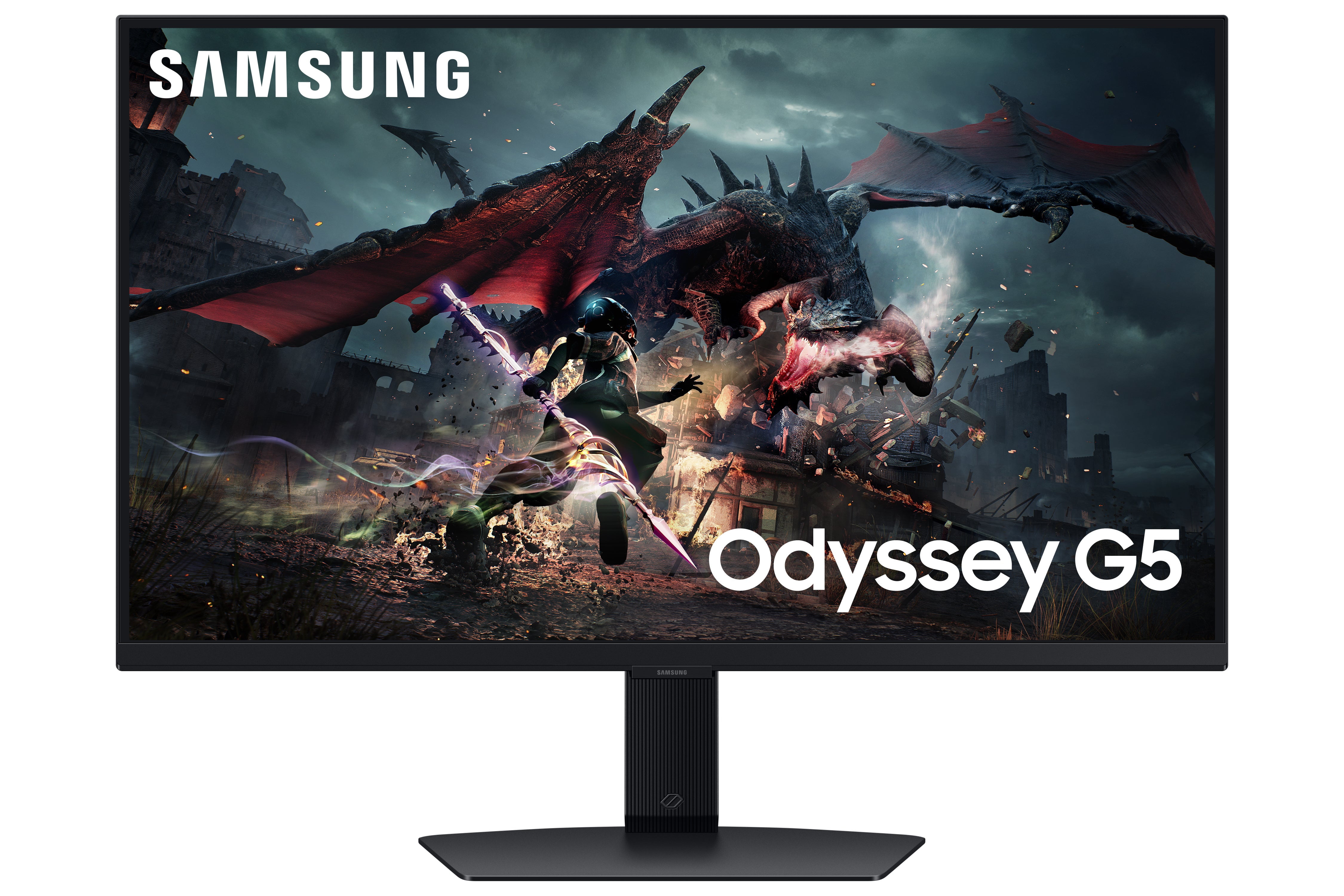 SAMSUNG 27" Odyssey G50D QHD Fast IPS 180Hz 1ms DisplayHDR 400 Gaming ...