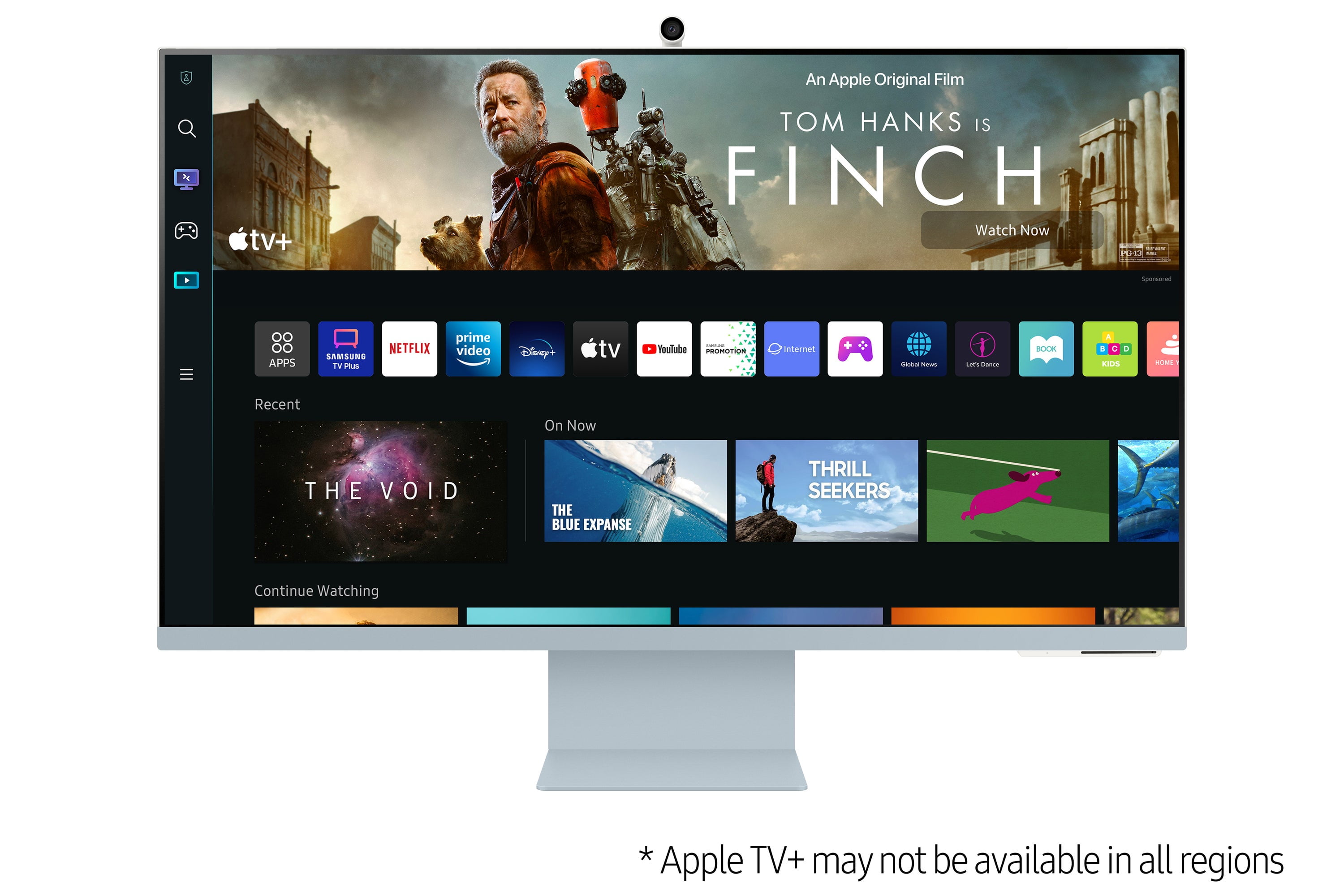 "SAMSUNG Home Screen 32"" Class M80B 4K UHD Smart Monitor with ...