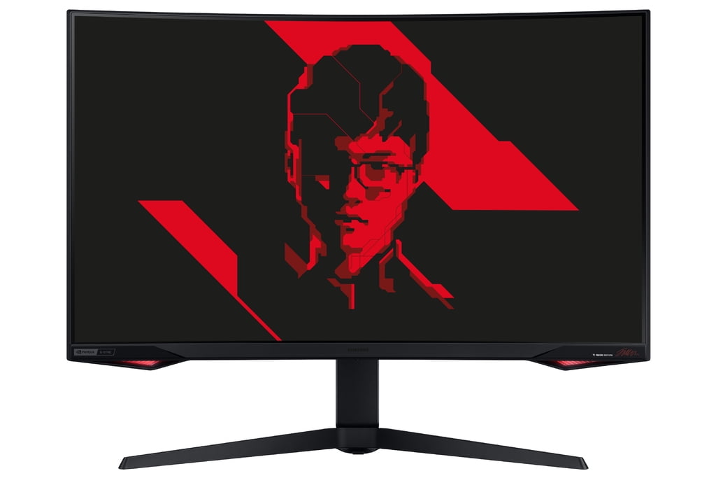 SAMSUNG 32" WQHD Gaming Monitor With Special T1 Faker Design ...