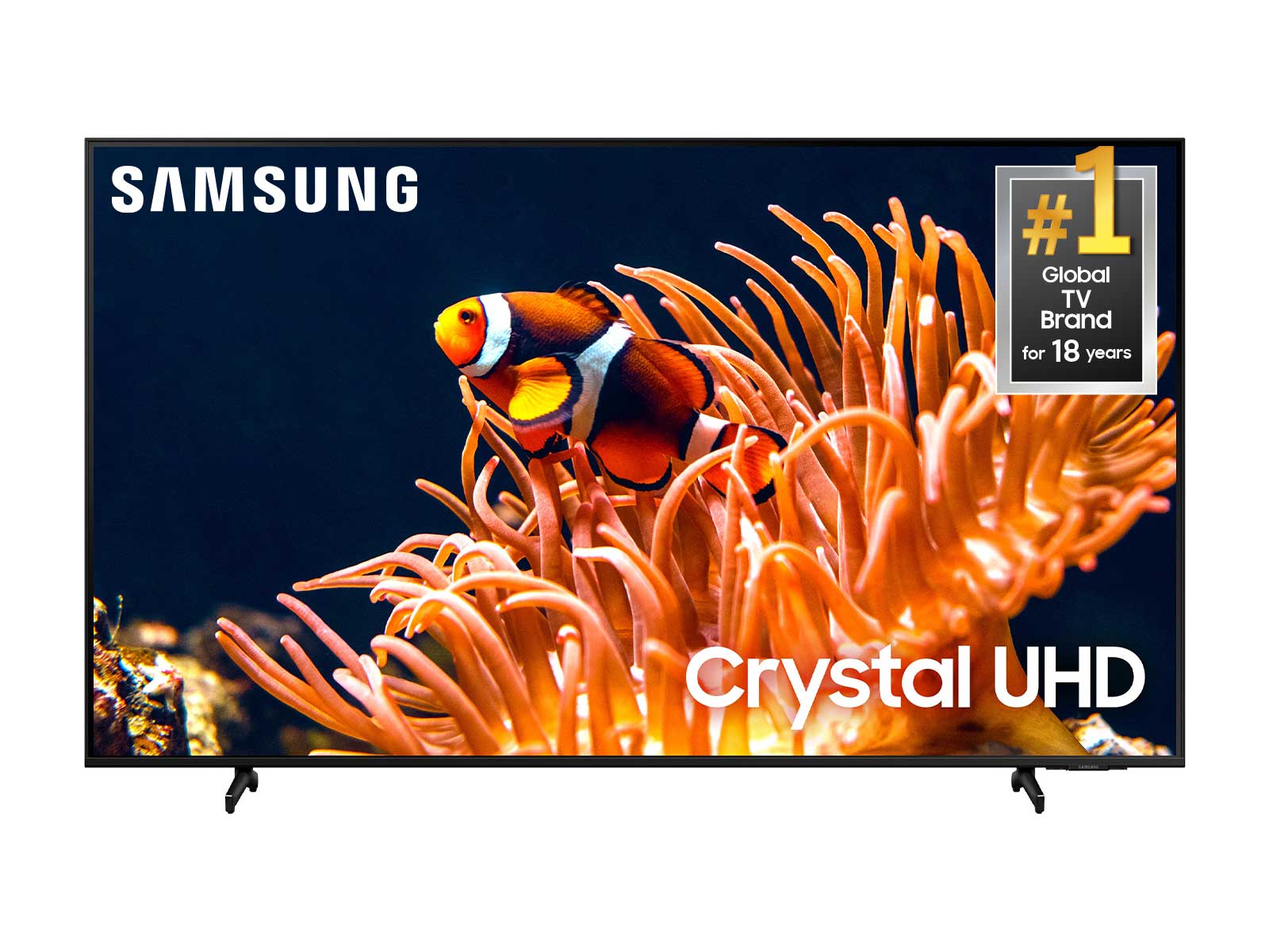 SAMSUNG 50” Class DU6900 Crystal UHD 4K Smart TV UN50DU6900FXZA ...
