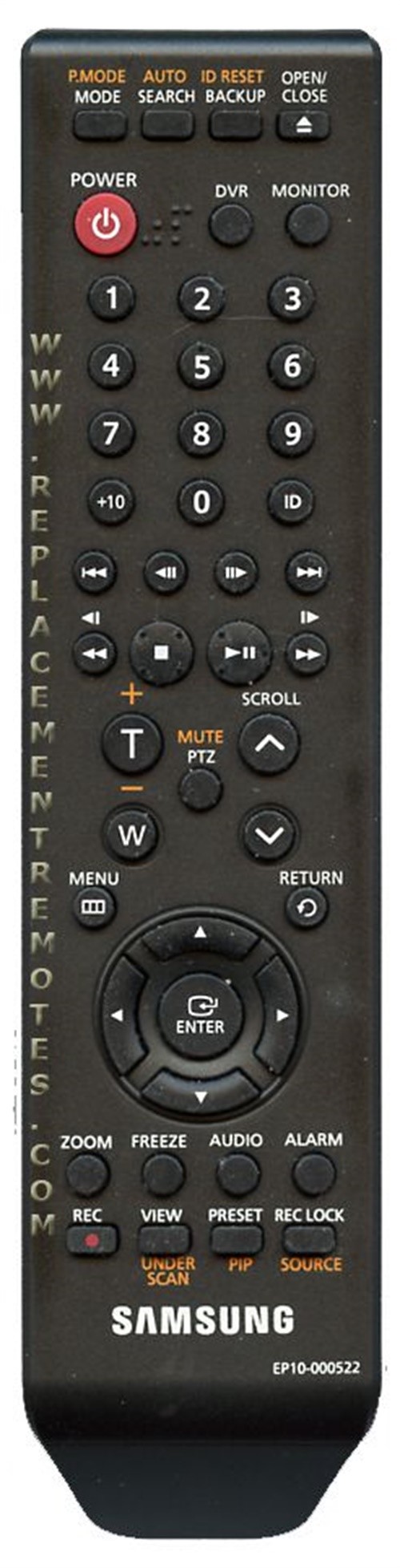 SAMSUNG EP10000522 DVR Remote Control - Walmart.com