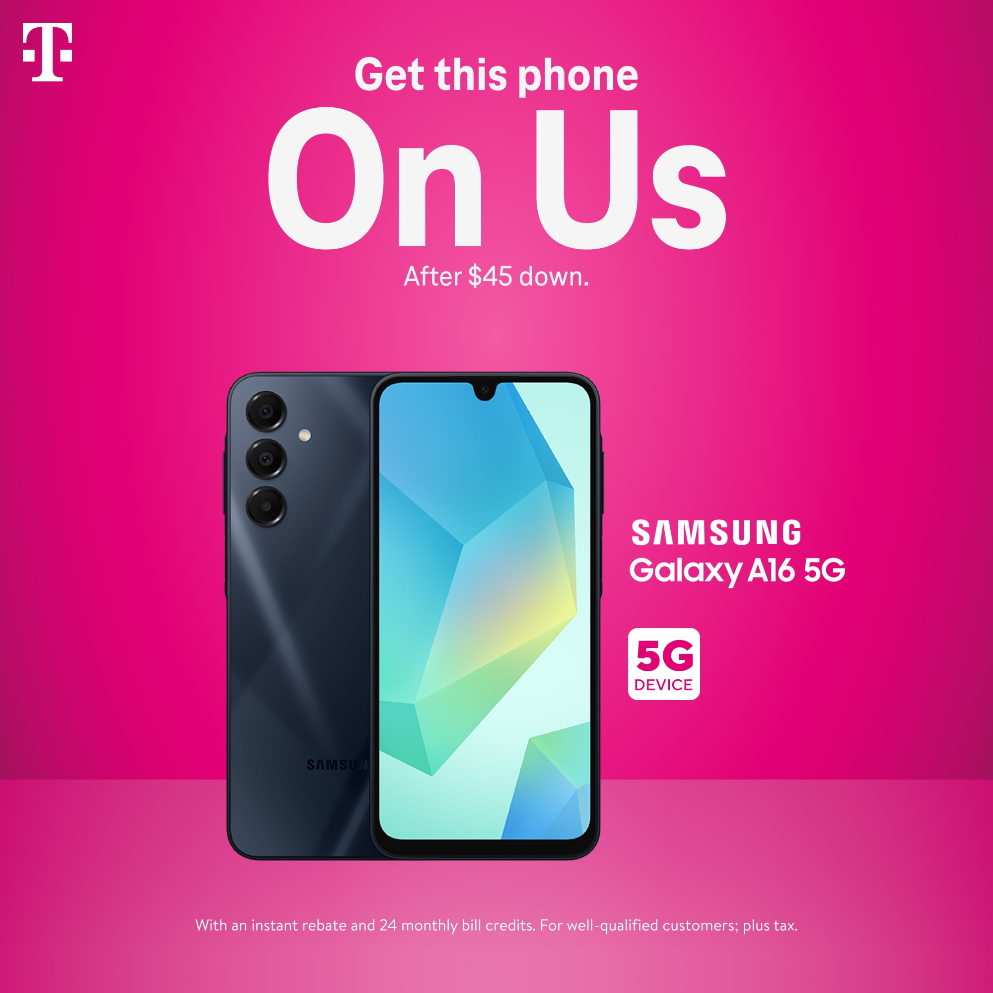 T-Mobile Samsung A16 - Walmart.com