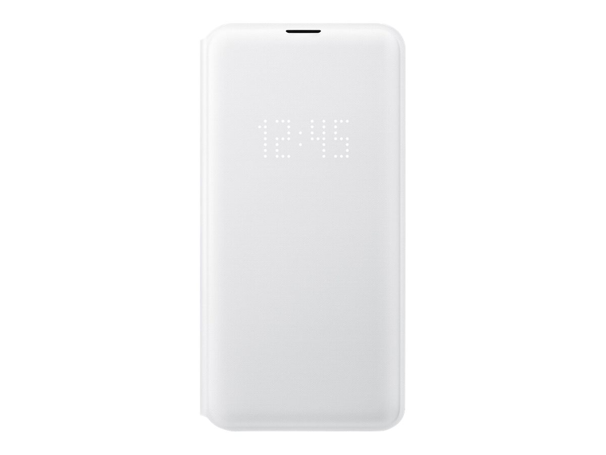 Samsung LED Wallet Cover EF-NG970 - Flip cover for cell phone - white ...