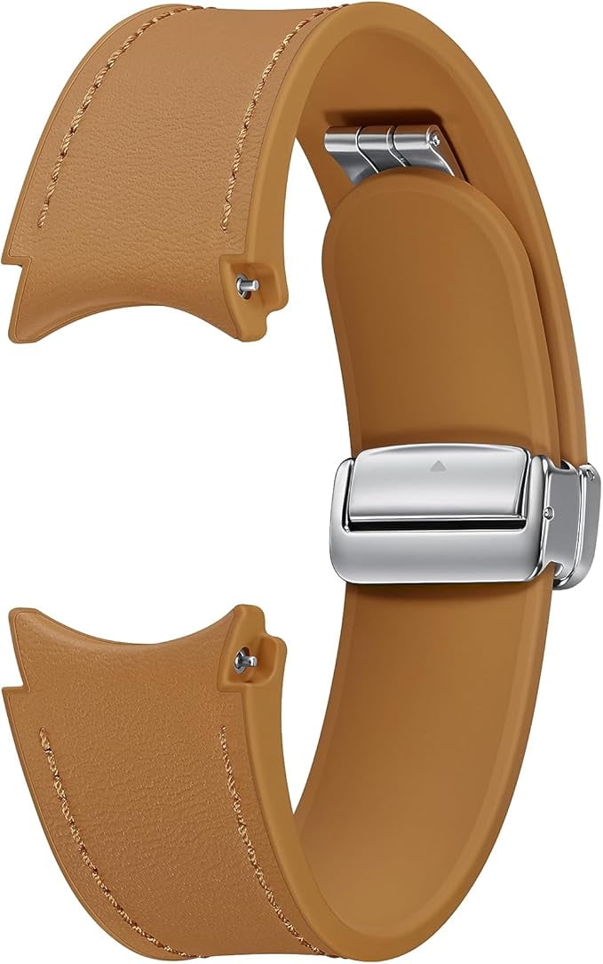 Open Box SAMSUNG Galaxy Watch 6, 5, 4 Series Hybrid Eco Leather Band ...