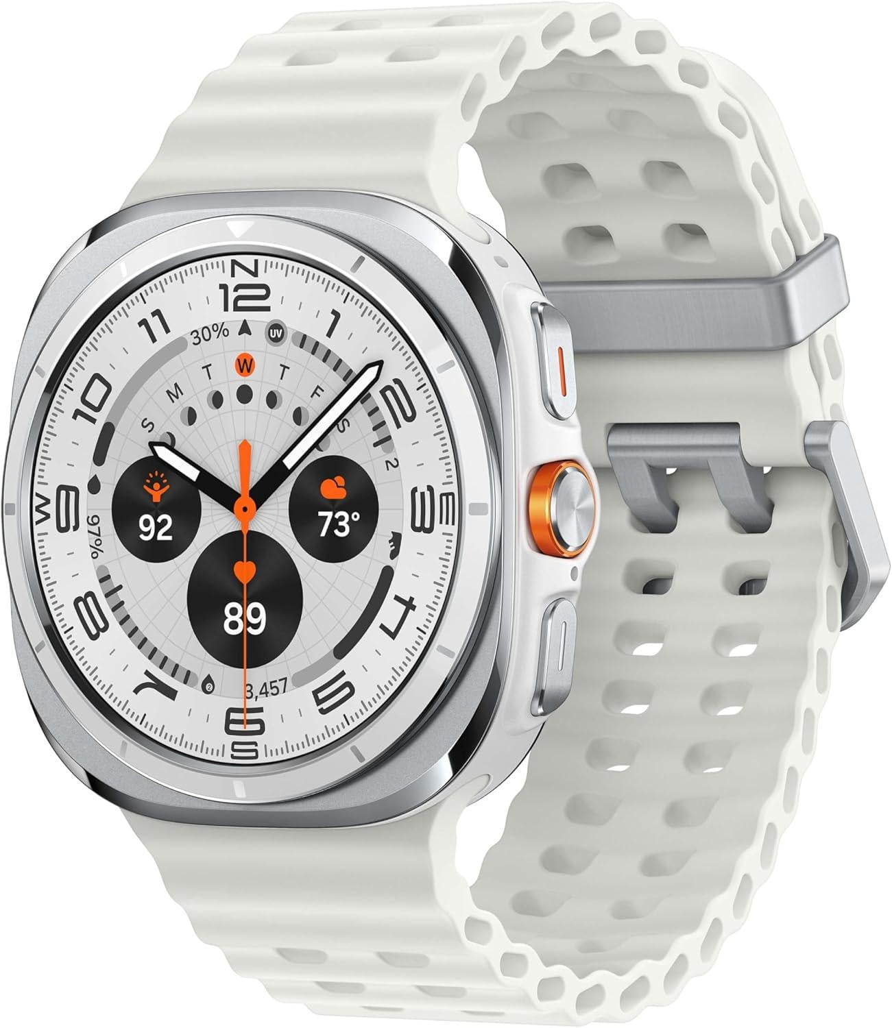 Samsung Galaxy Watch Ultra 47mm Smart Watch, Titanium, LTE, Titanium ...