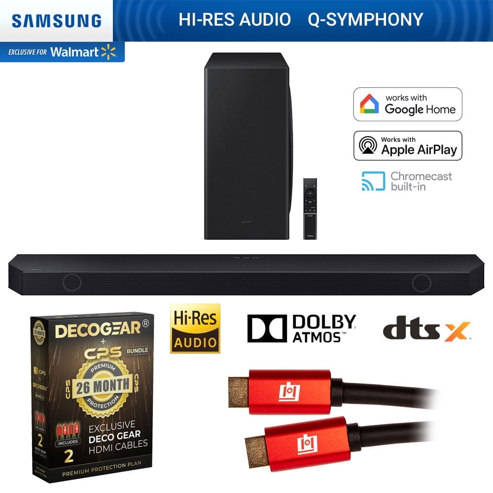 SAMSUNG Q800D 5.1.2ch Soundbar w/ Wireless Dolby Atmos, DTS:X (2024 ...