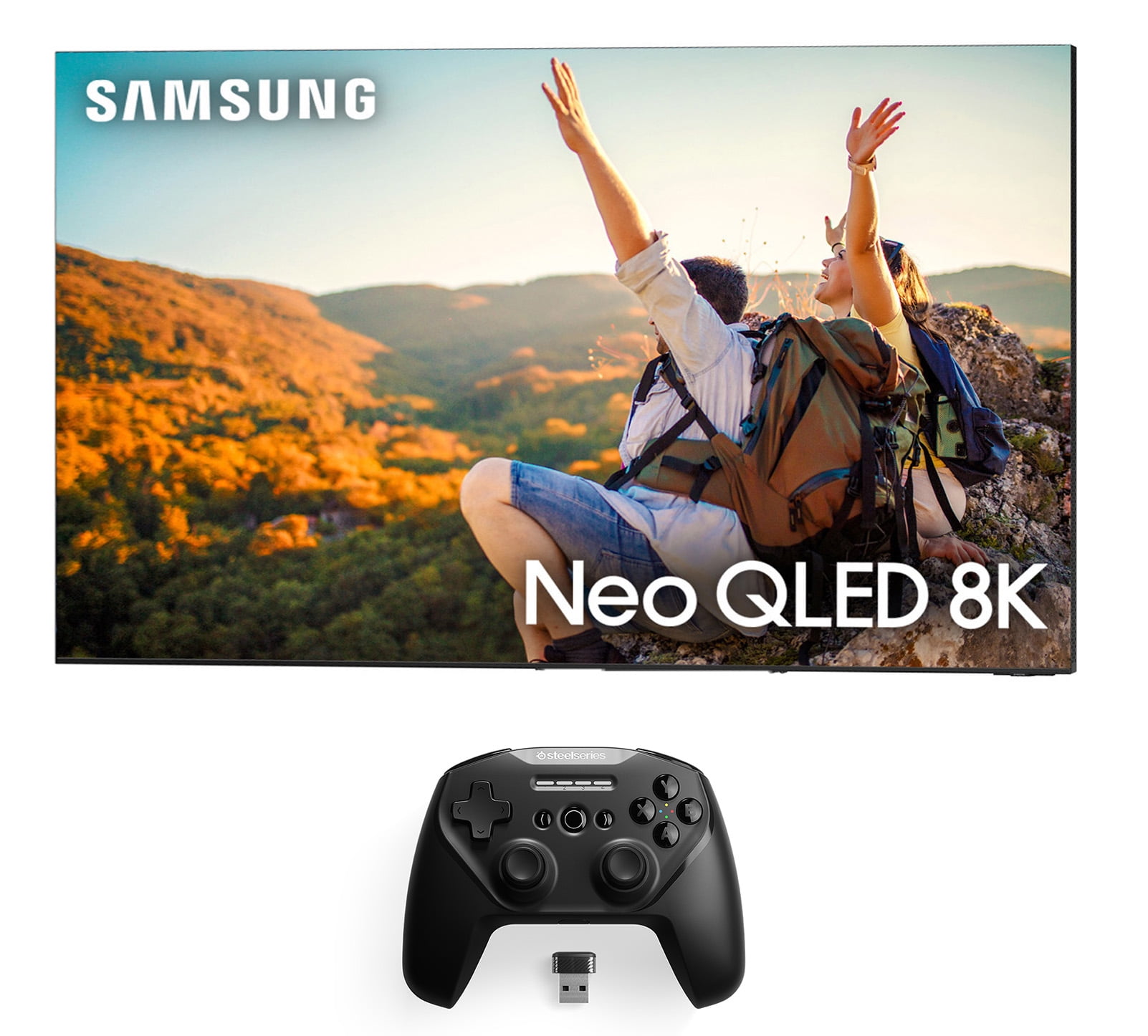 SAMSUNG QN65QN900CFXZA 65 Inch Neo QLED 8K Infinity Screen Smart TV ...