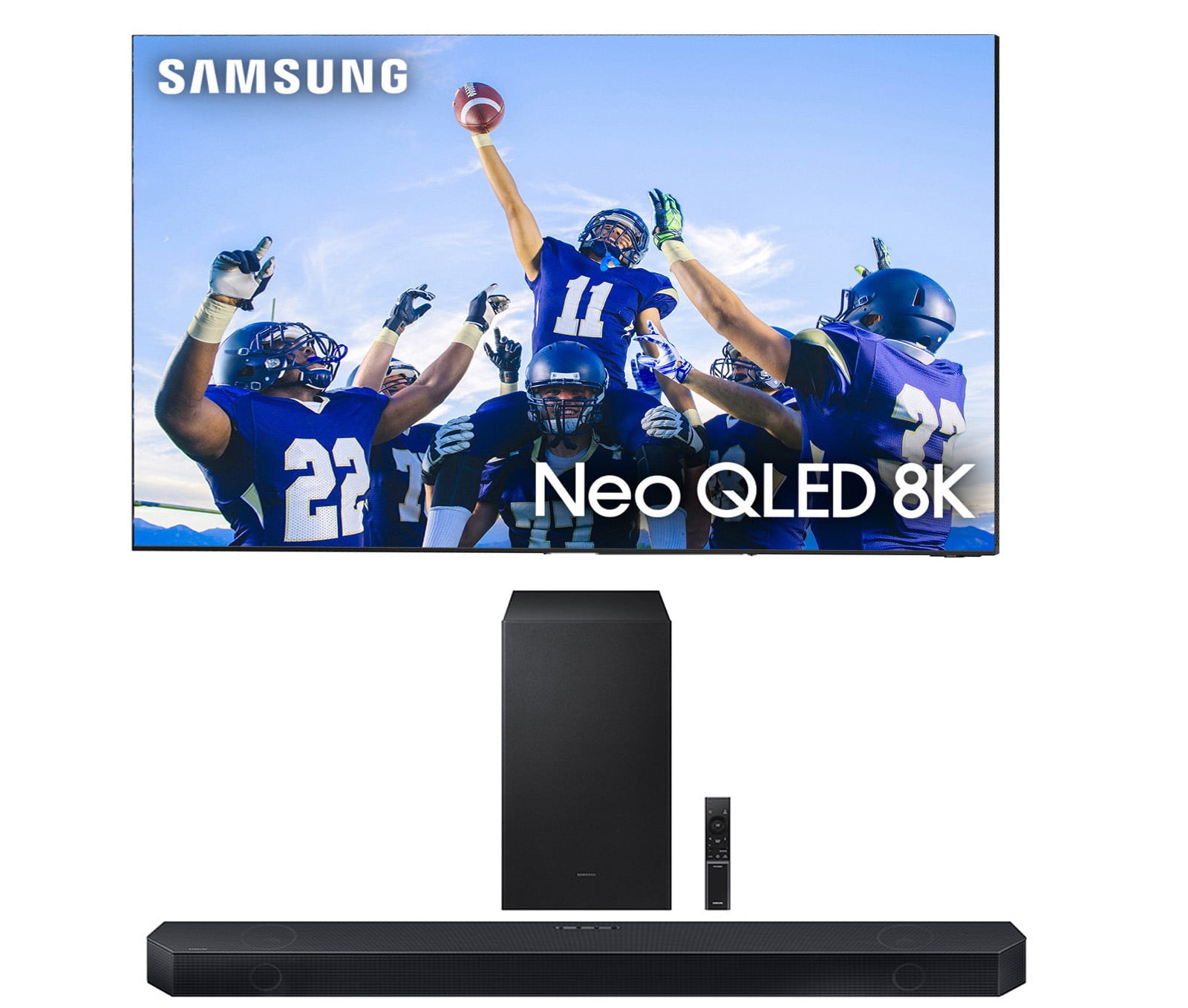 SAMSUNG QN65QN900CFXZA 65" Neo QLED 8K Infinity Screen Smart TV with a ...