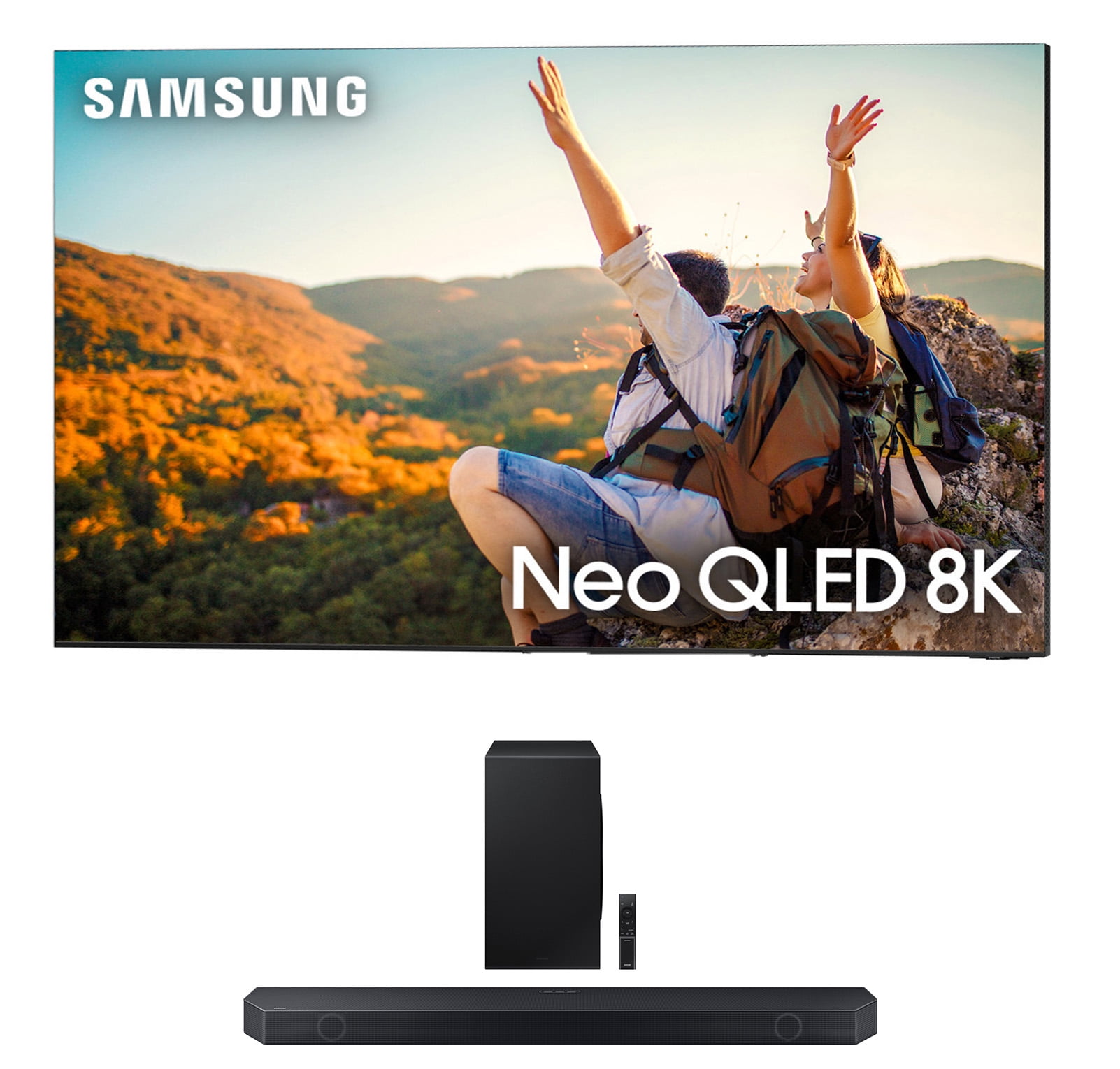 SAMSUNG QN75QN900CFXZA 75 Inch Neo QLED 8K Infinity Screen Smart TV ...