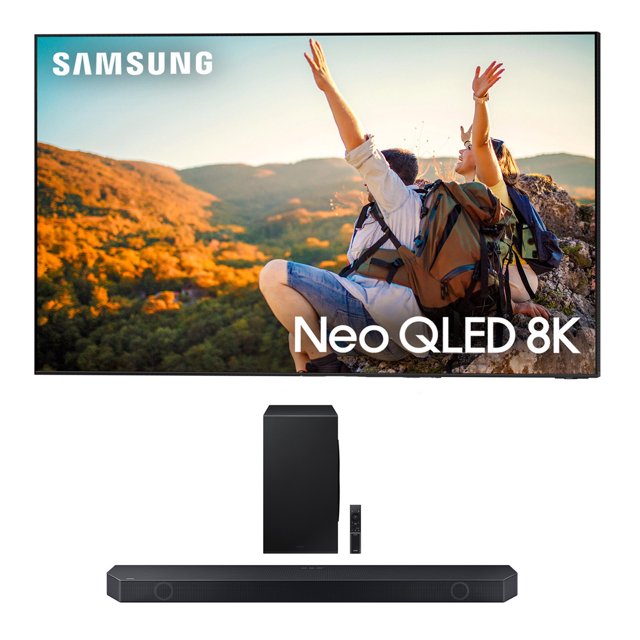 Samsung 85" Neo QLED 8K Smart Television with Soundbar, QN85QN800C ...