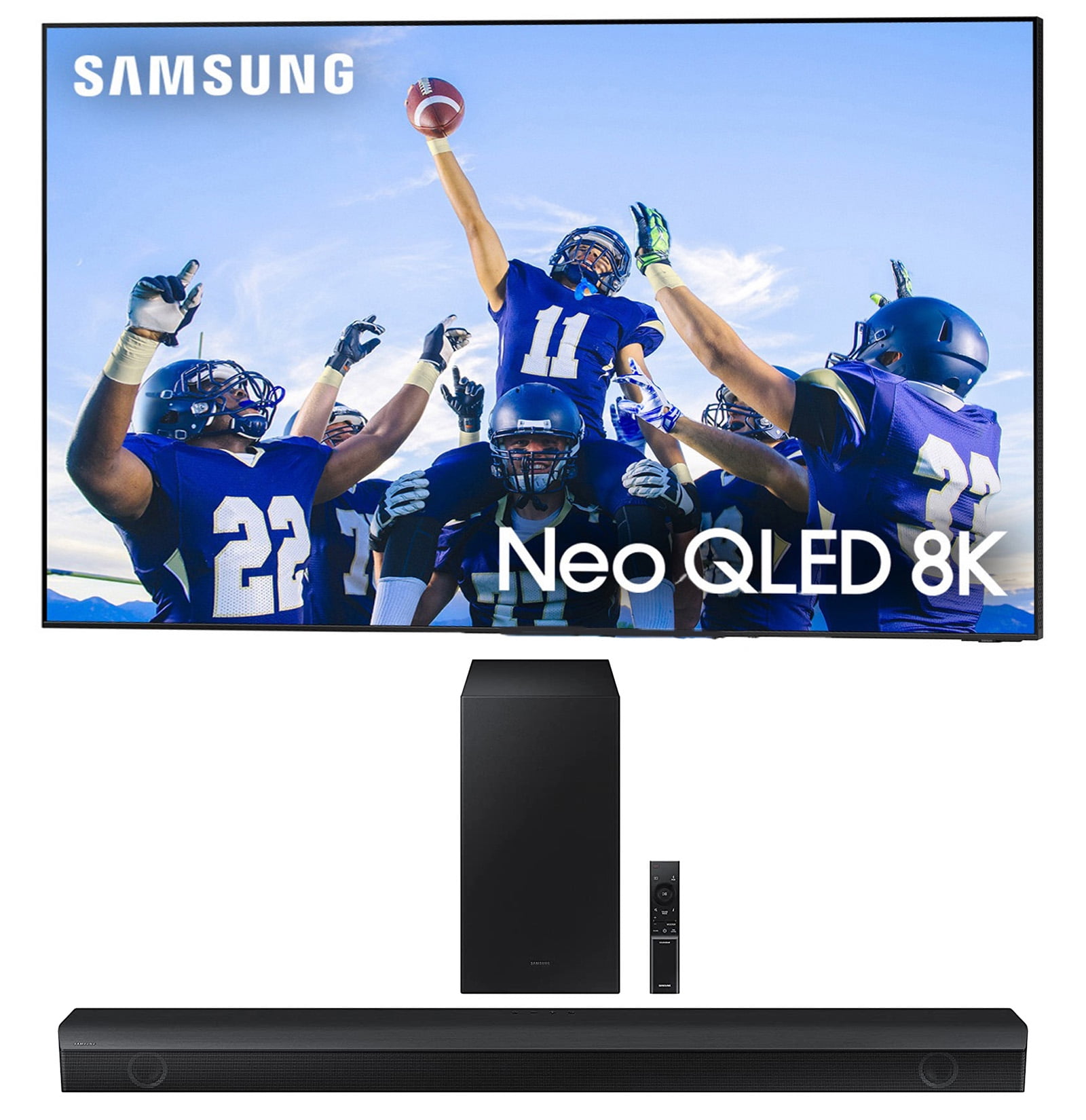 SAMSUNG QN85QN800CFXZA 85" Neo QLED 8K Smart TV with Dolby Atmos with a ...