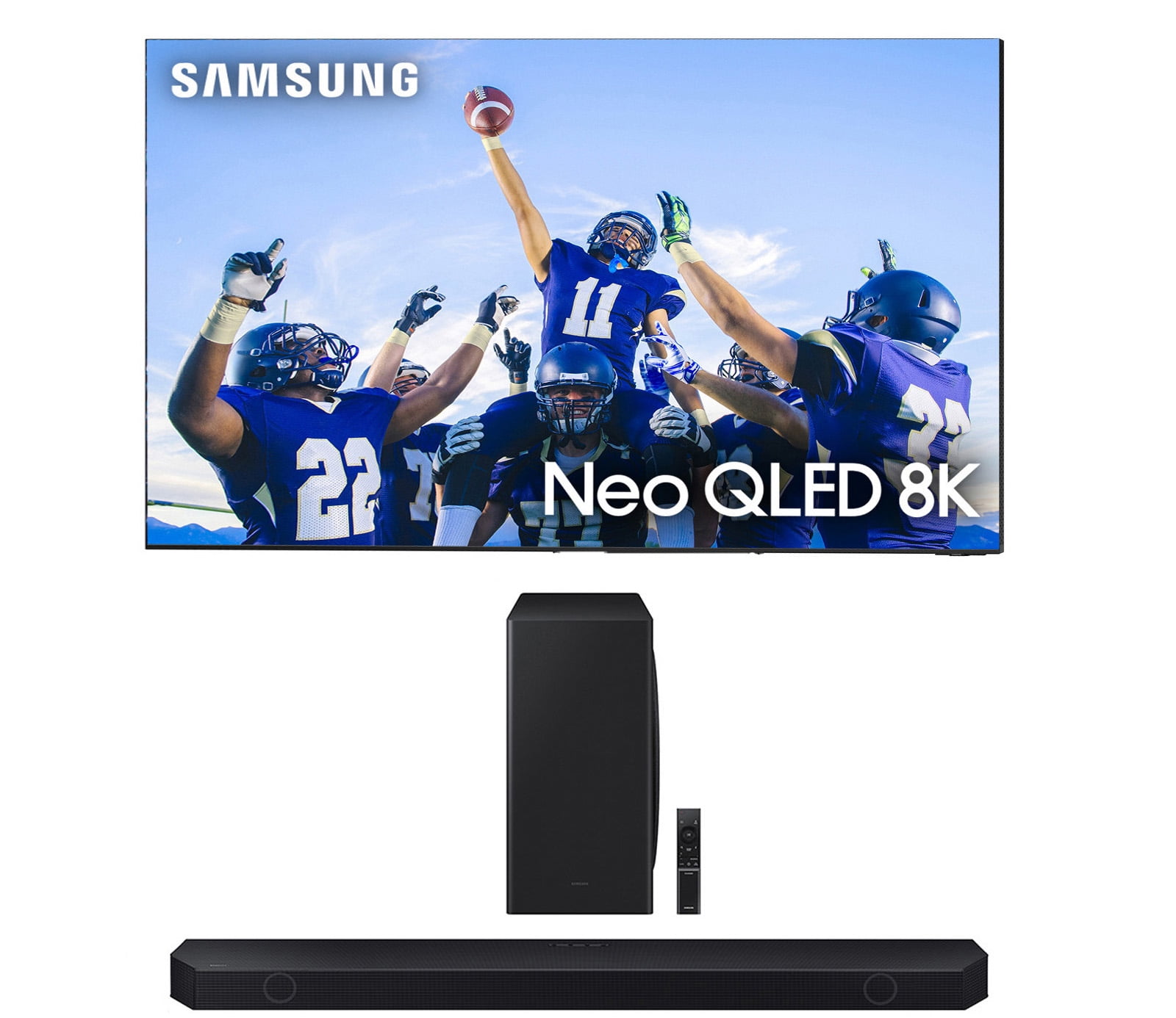 SAMSUNG QN85QN900CFXZA 85" Neo QLED 8K Infinity Screen Smart TV with a ...
