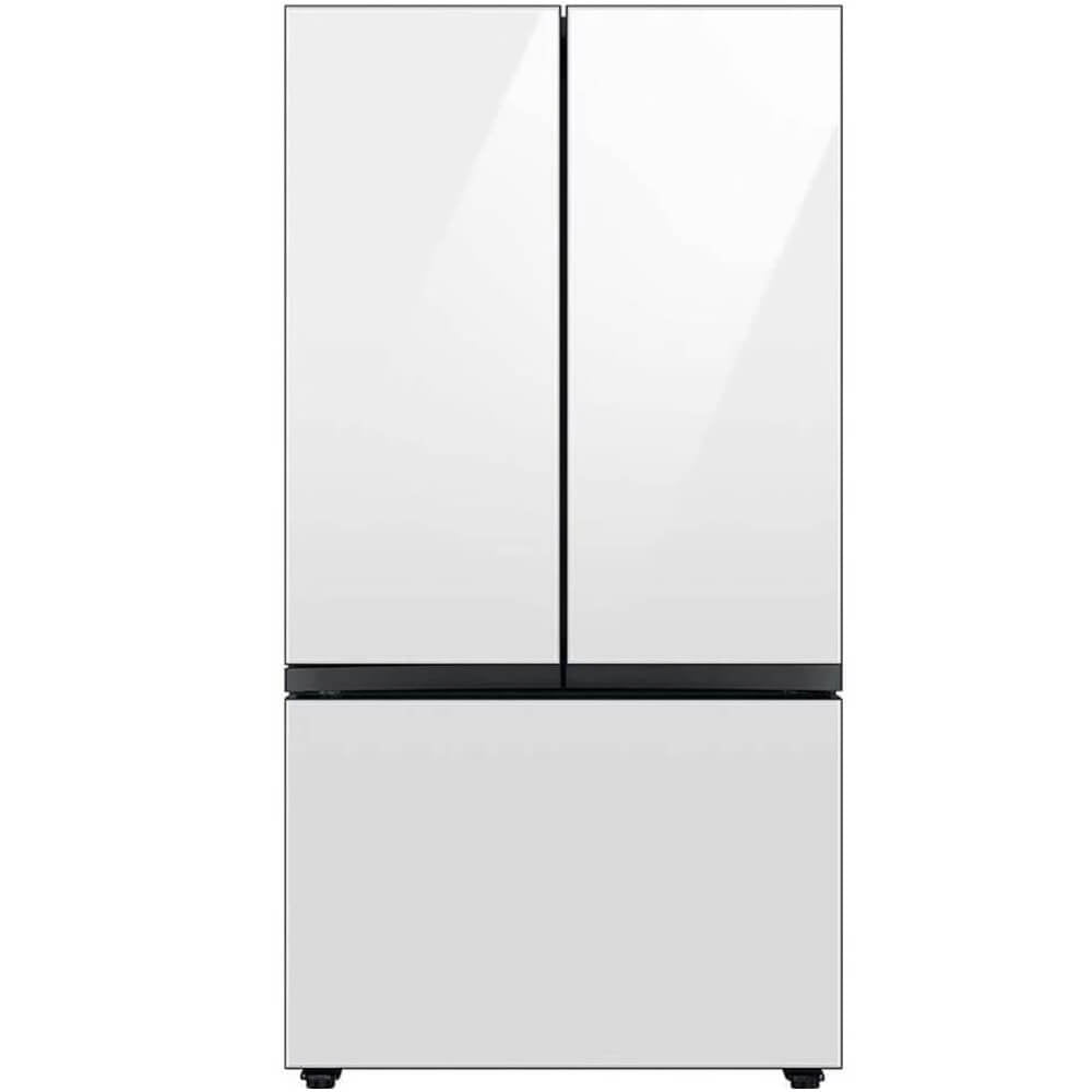 Samsung Bespoke 3-Door Fridge Freezer (30 cu. ft.) with Customizable ...