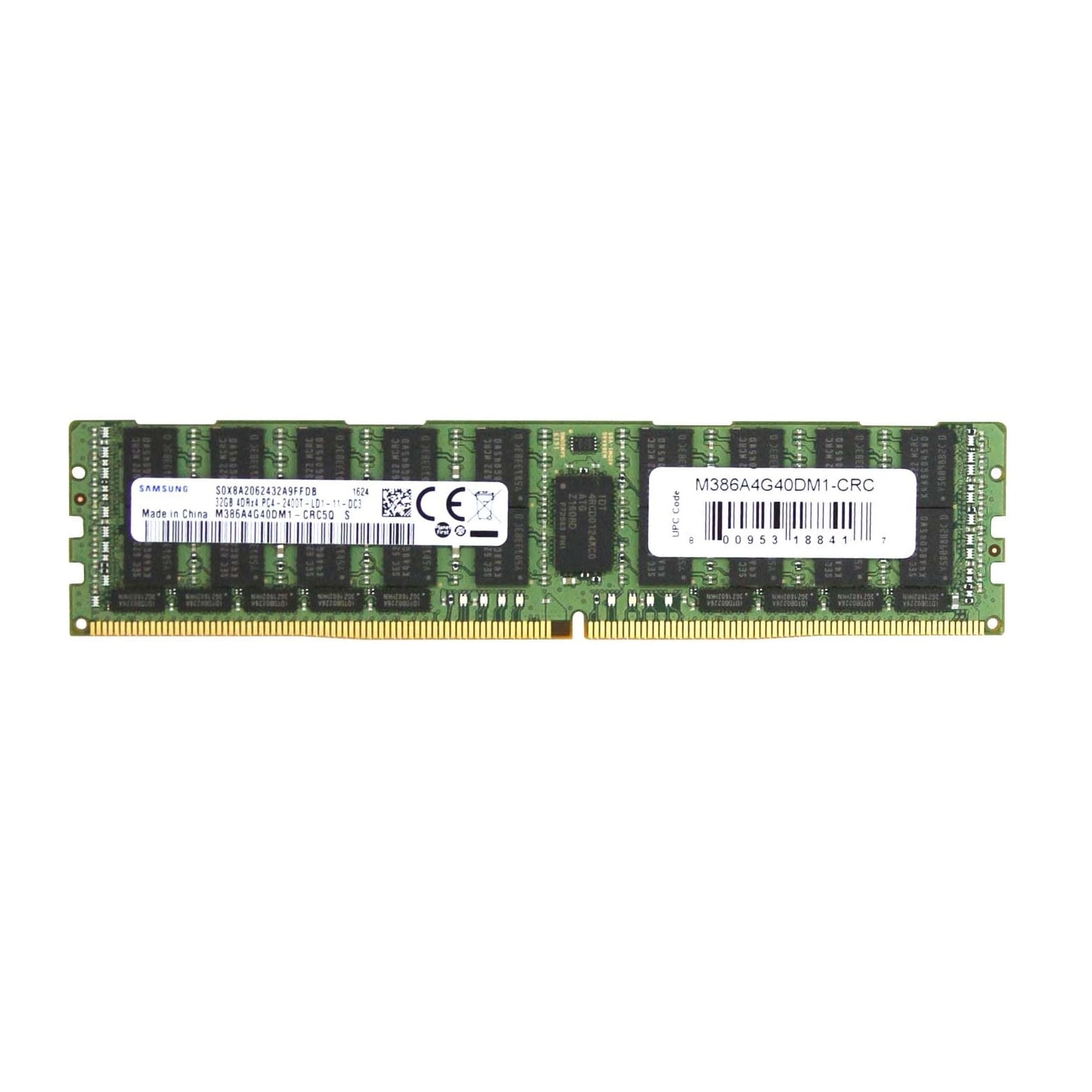 SAMSUNG Server Memory DDR4 32GB 288-Pin LRDIMM DDR4-2400 CL17 (PC4 ...