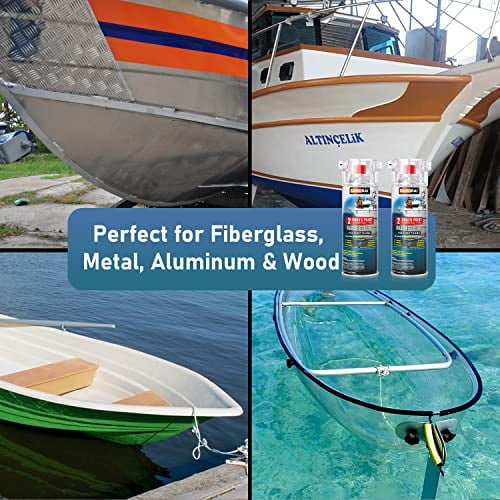 SAMURAI Spray Paint for Marine 2-Part Polyurethane marine Spray Paint ...