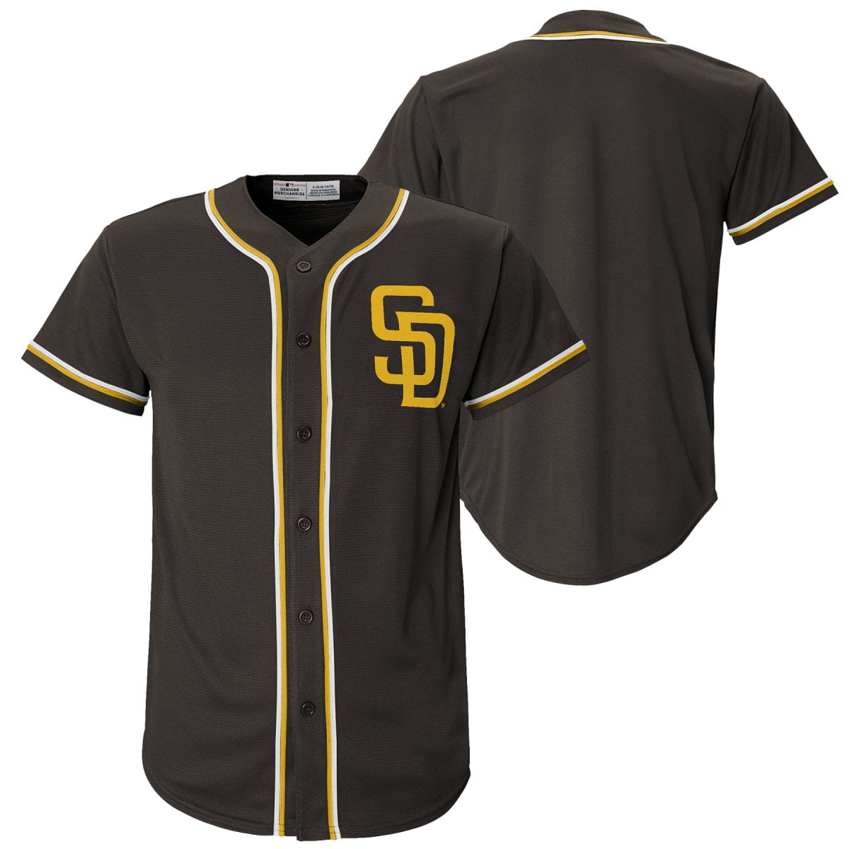 MLB San Diego Padres Boys Primary Color Team Jersey - Walmart.com
