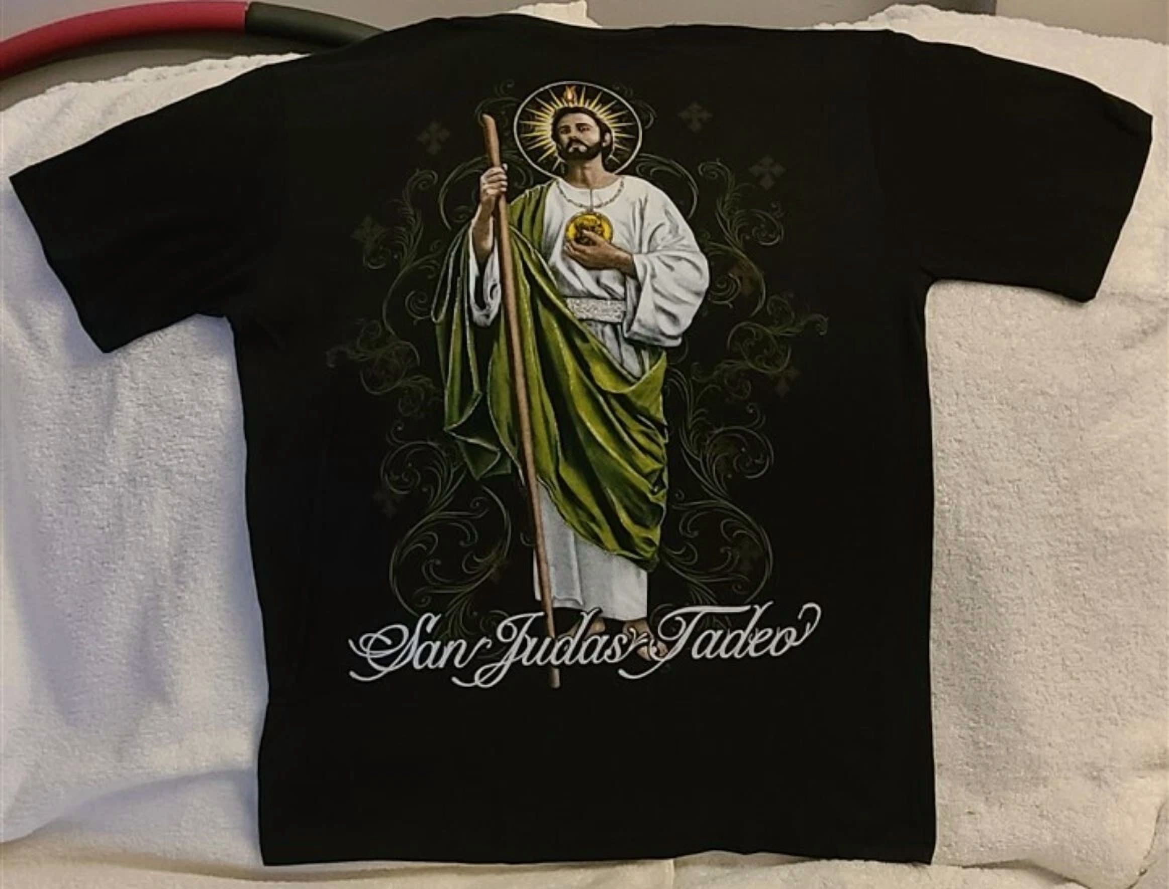 SAN JUDAS TADEO SAINT JUDE RELIGIOUS JUDAS THADDEUS APOSTLE T-SHIRT ...