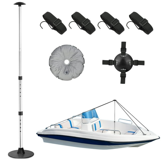 SAN LIKE Boat Cover Support Poles Pontoon Support Pole for Boat Cover ...