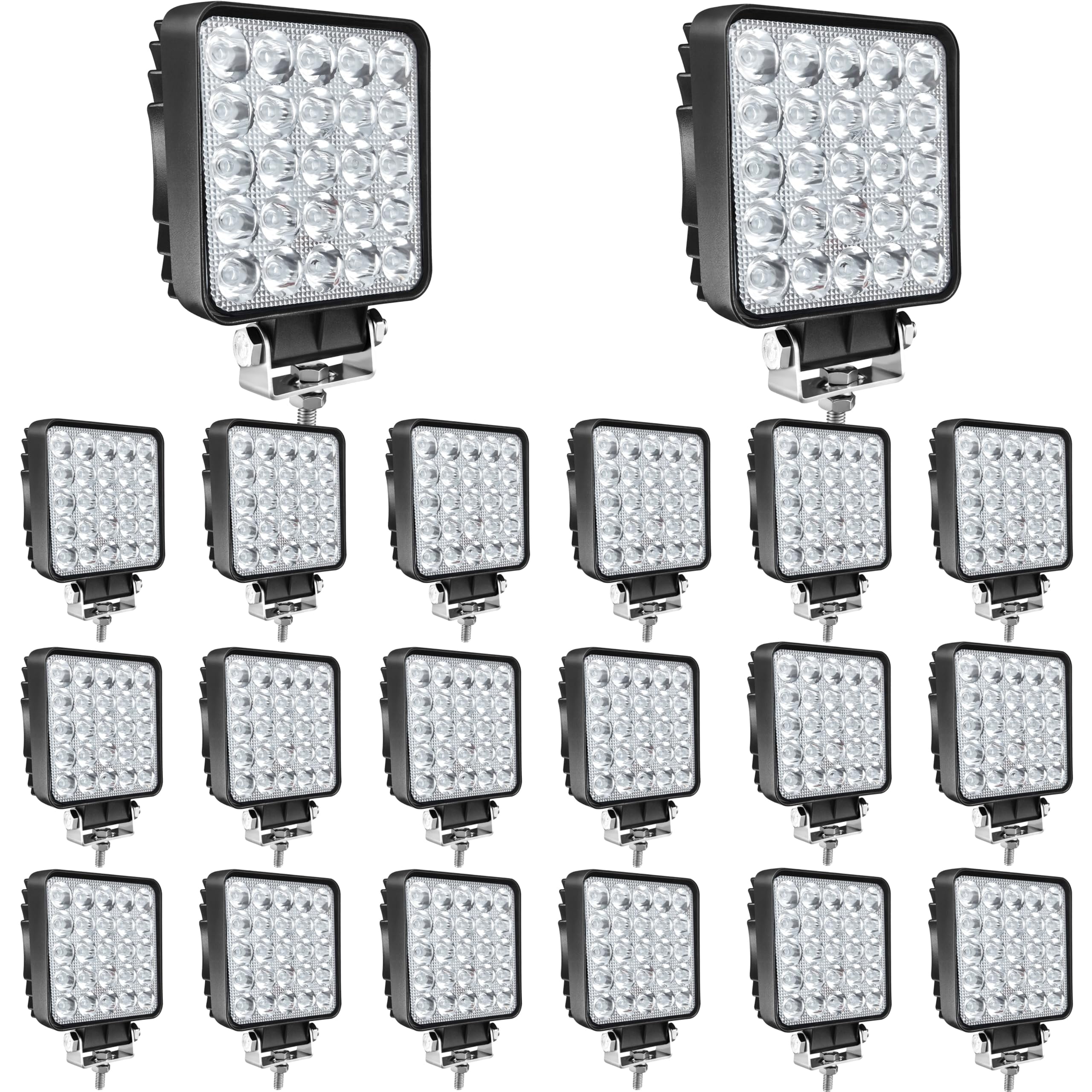 SAN YOUNG Golf Cart Boat, 20PCS C51 LED Work Lights for Truck Tractor ...