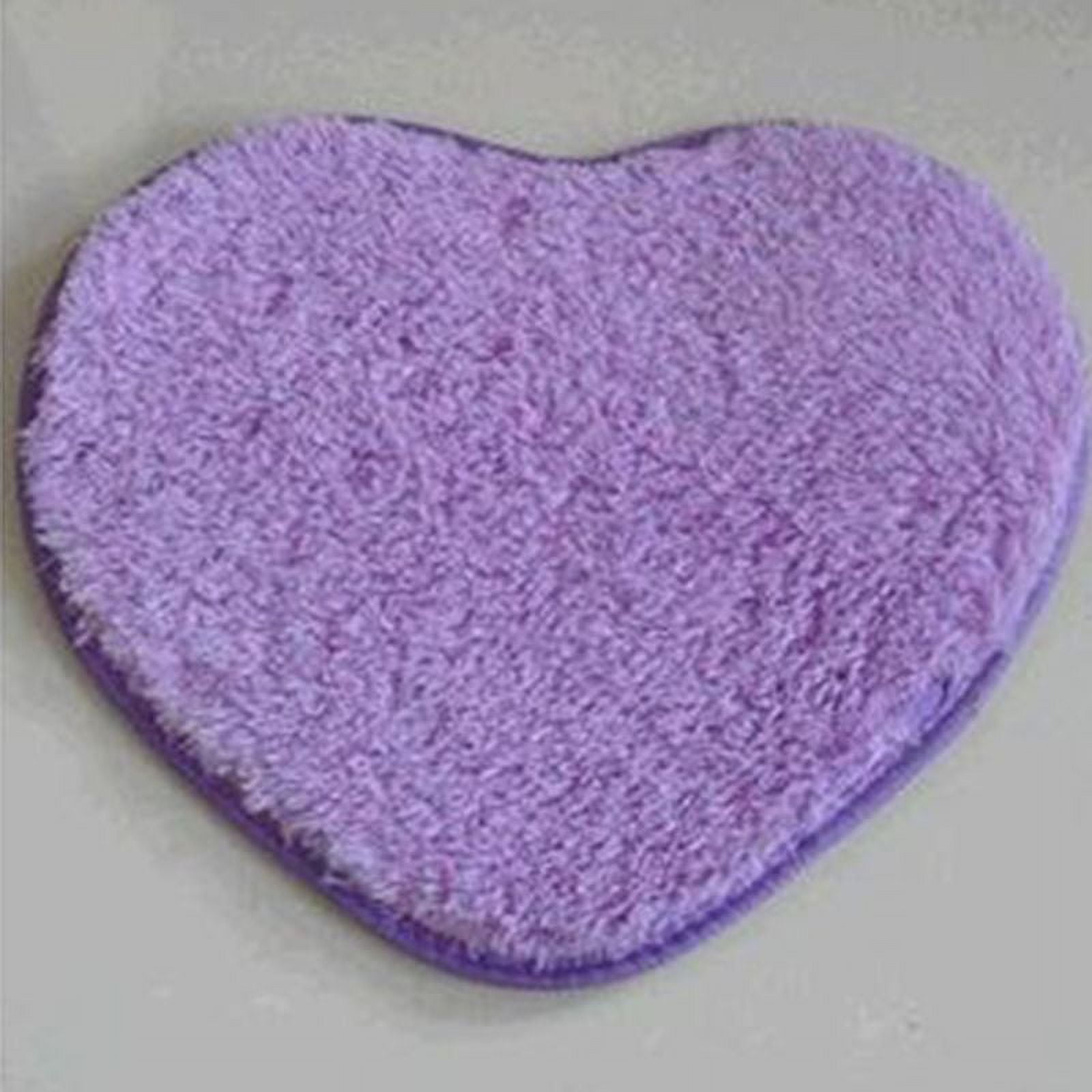 SANAG Heart Shaped Non-Slip Soft Tufted Rug Mat Carpet Floor Mat Area ...