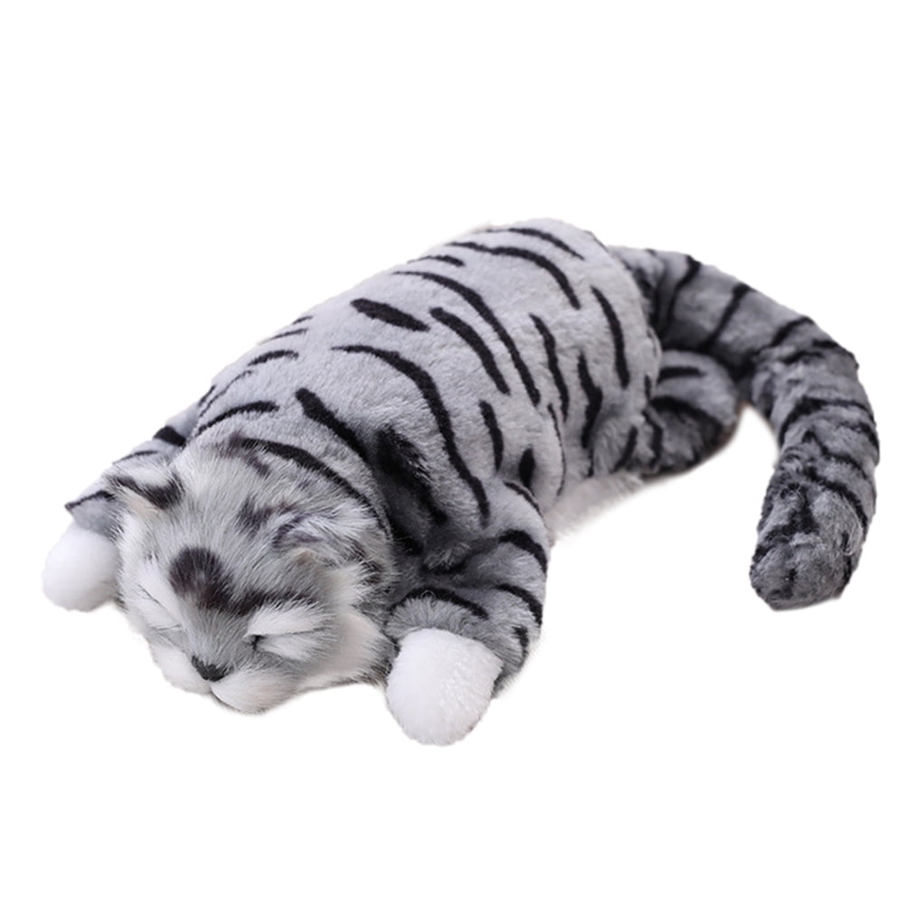 SANAG Kids Electric Simulation Cats Plush Toy Kittens Roll Cats Stuffed ...