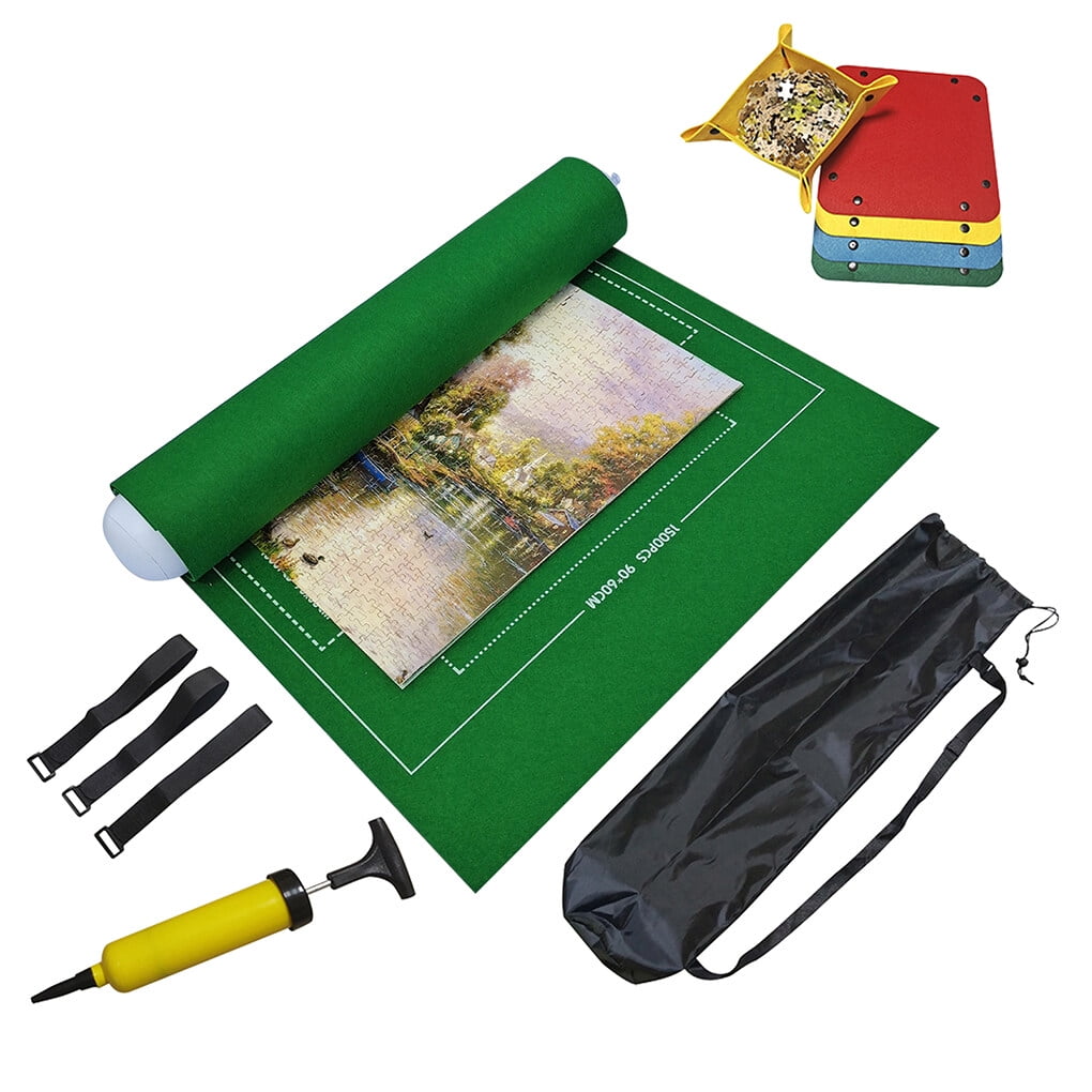 SANAG Puzzle Roll Mat Puzzle Storage Puzzle Saver with Inflatable Tube ...