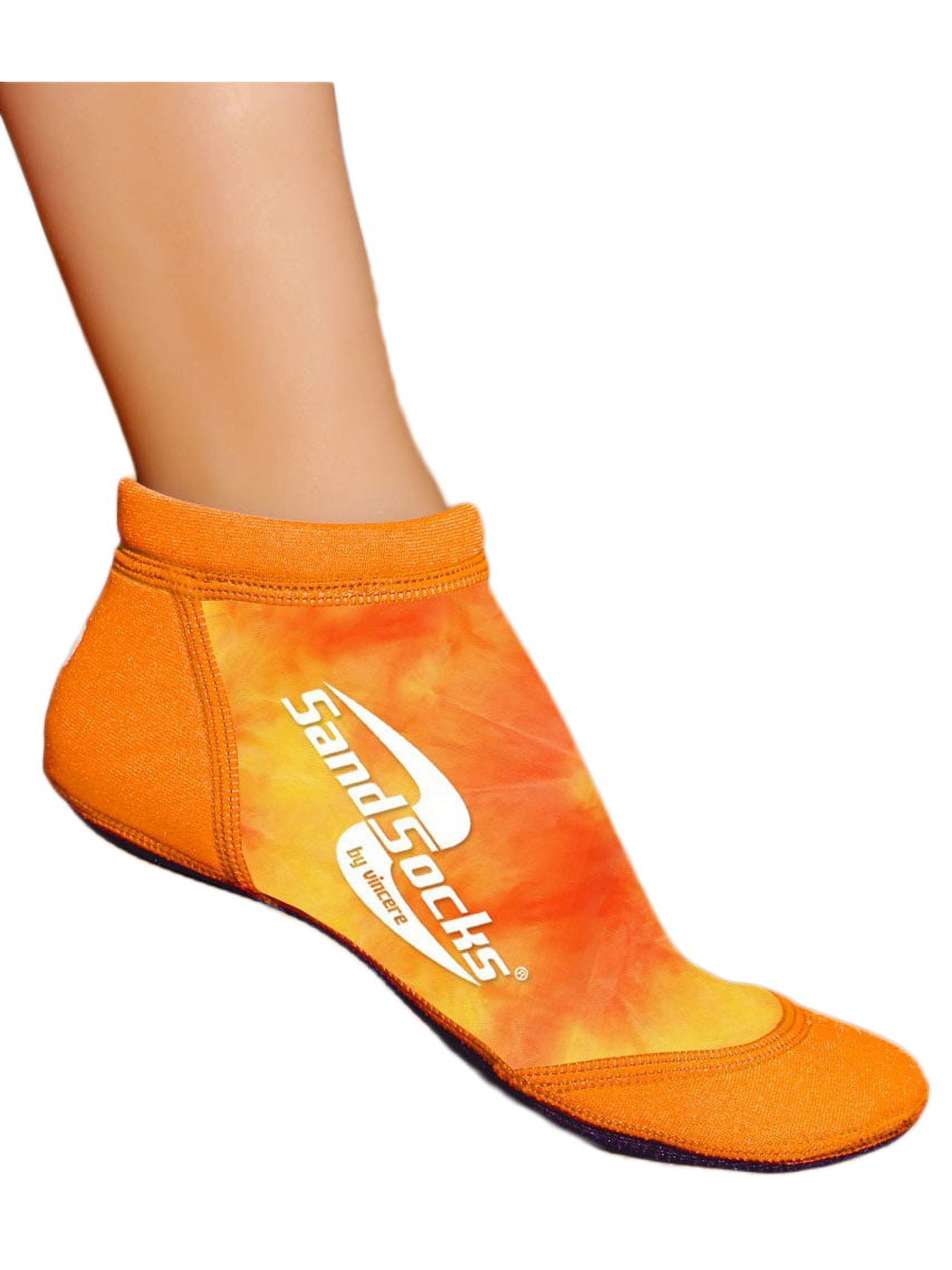 SAND SOCKS SPRITES Sand Socks Orange Sunset Large (SA-OSL-SS) - Walmart.com