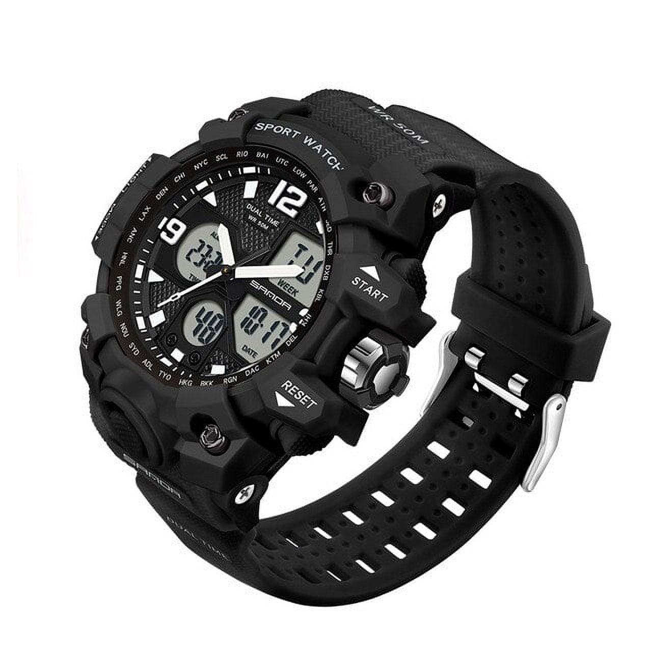 SANDA Fashion Sports Women's Watches Multifunction Waterproof Watch ...