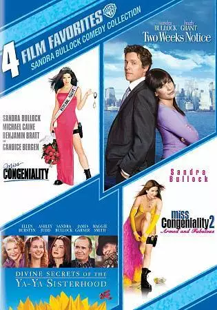 SANDRA BULLOCK COLLECTION: 4 FILM FAVORITES NEW DVD | #Catalog ...