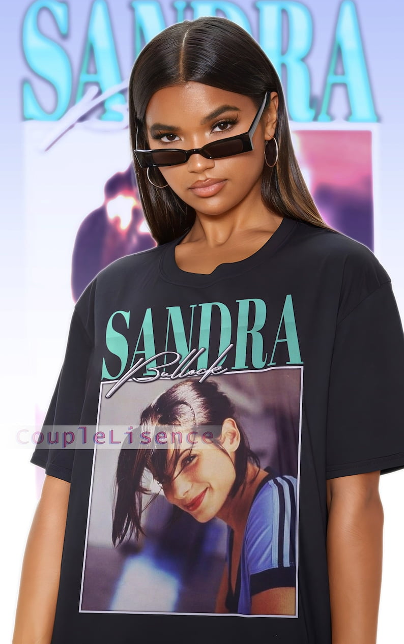 SANDRA BULLOCK Vintage Shirt | Sandra Bullock Homage Fan | Sandra ...