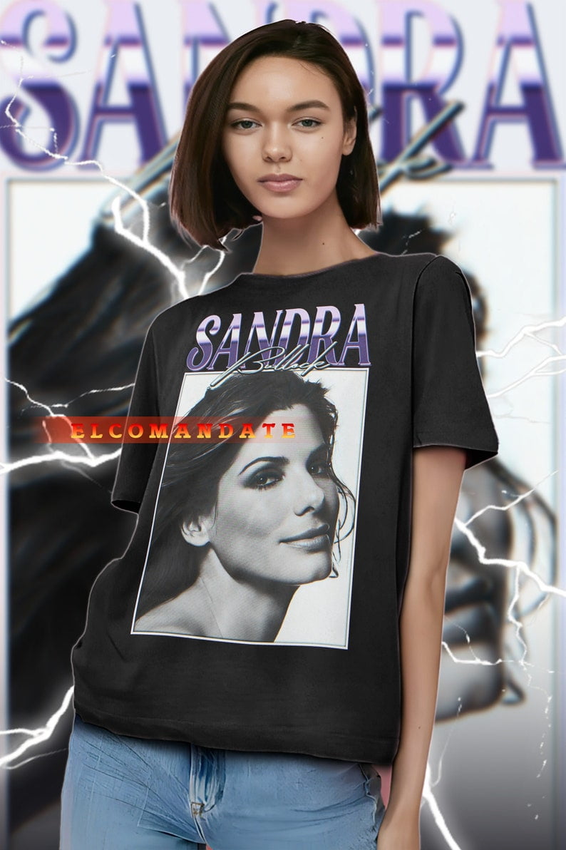 SANDRA BULLOCK Vintage Shirt, Sandra Bullock Homage Tshirt, Sandra ...