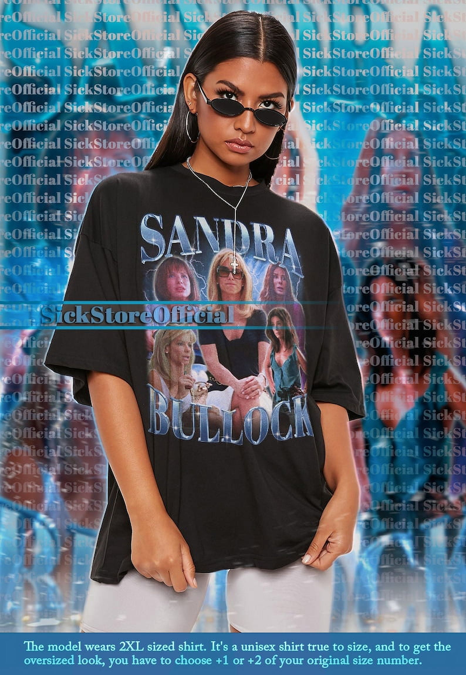 SANDRA BULLOCK Vintage Shirt, Sandra Bullock Homage Tshirt, Sandra ...