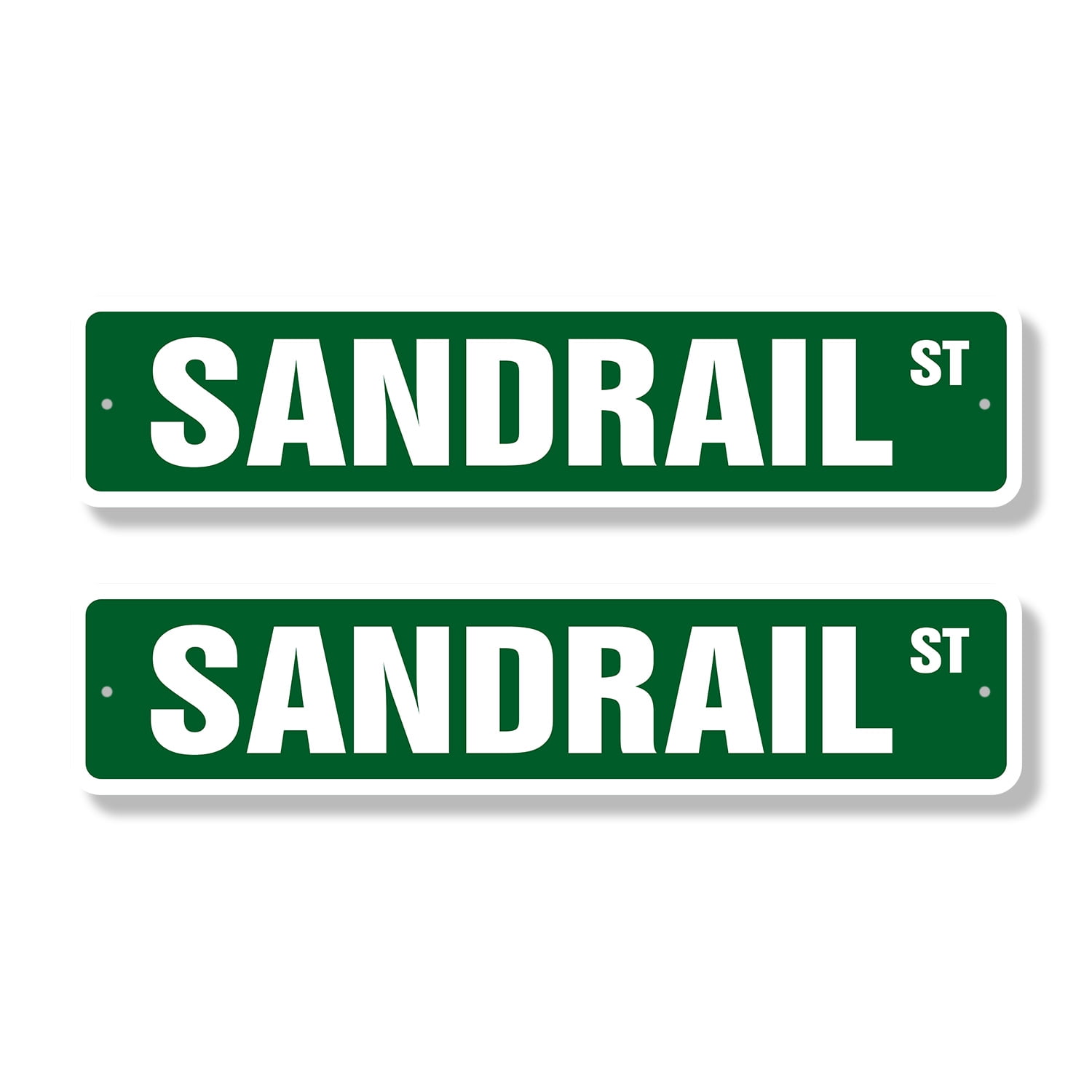SANDRAIL Classic Street Sign (2 Pack) dune buggy sand rail sand Road ...