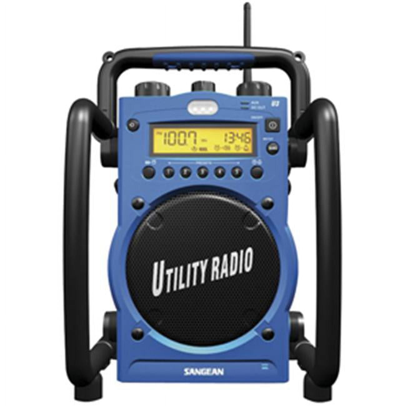 SANGEAN U3R Digital AM/FM Water-Resistant Utility Radio with Alarm ...